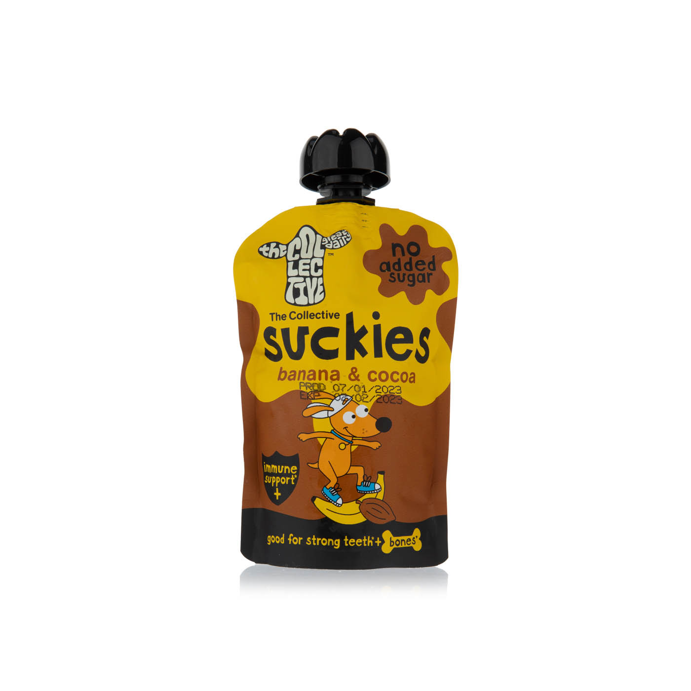 The Collective Dairy Suckies Banana and Cocoa No Added Sugar 90g ...