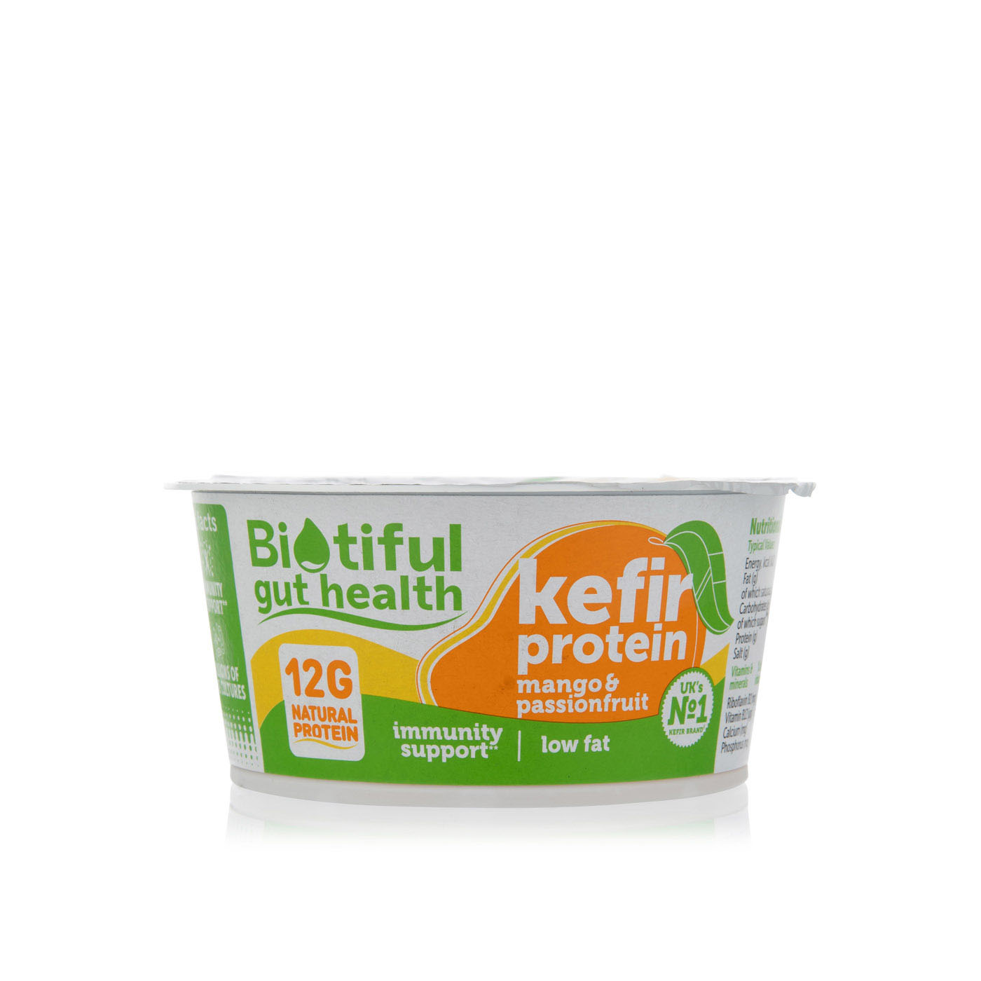 Biotiful protein kefir mango and passionfruit 125g - Spinneys UAE