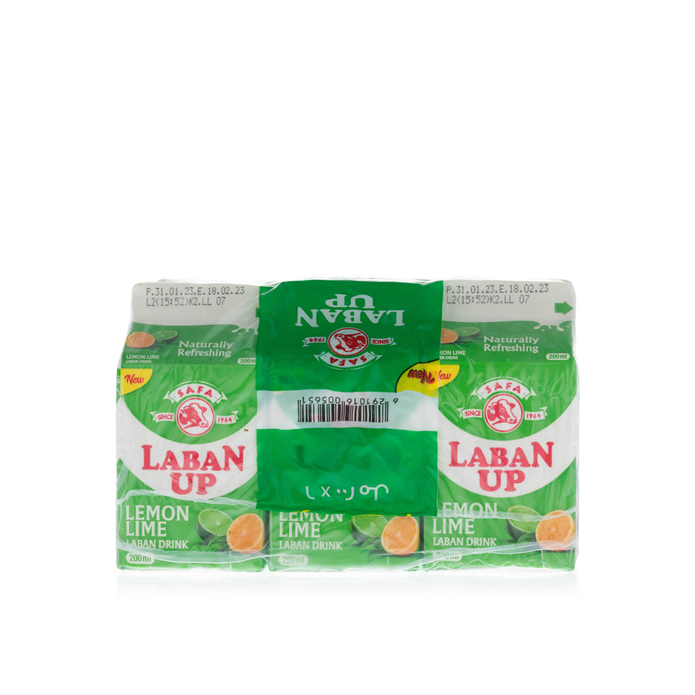 Safa Laban Up Lime and Lemon 200ml - Spinneys UAE