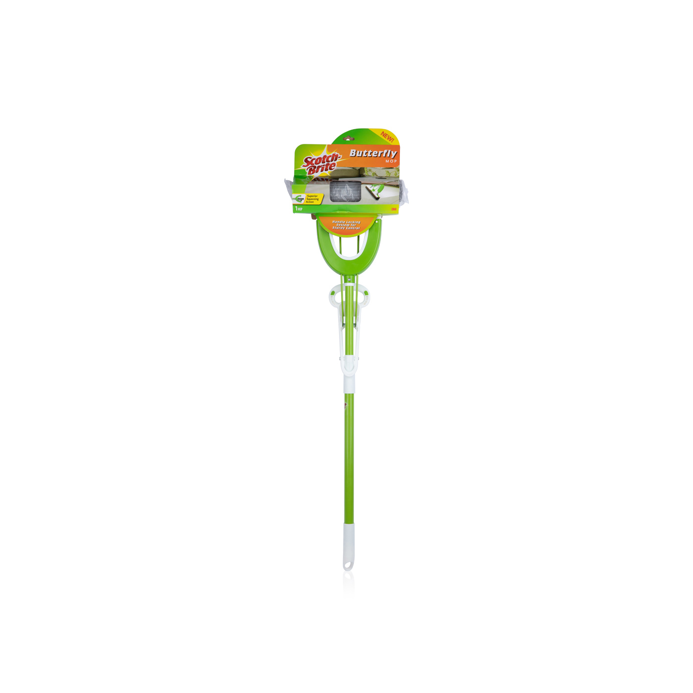 3m Scotch Brite Butterfly Mop with Stick - Spinneys UAE