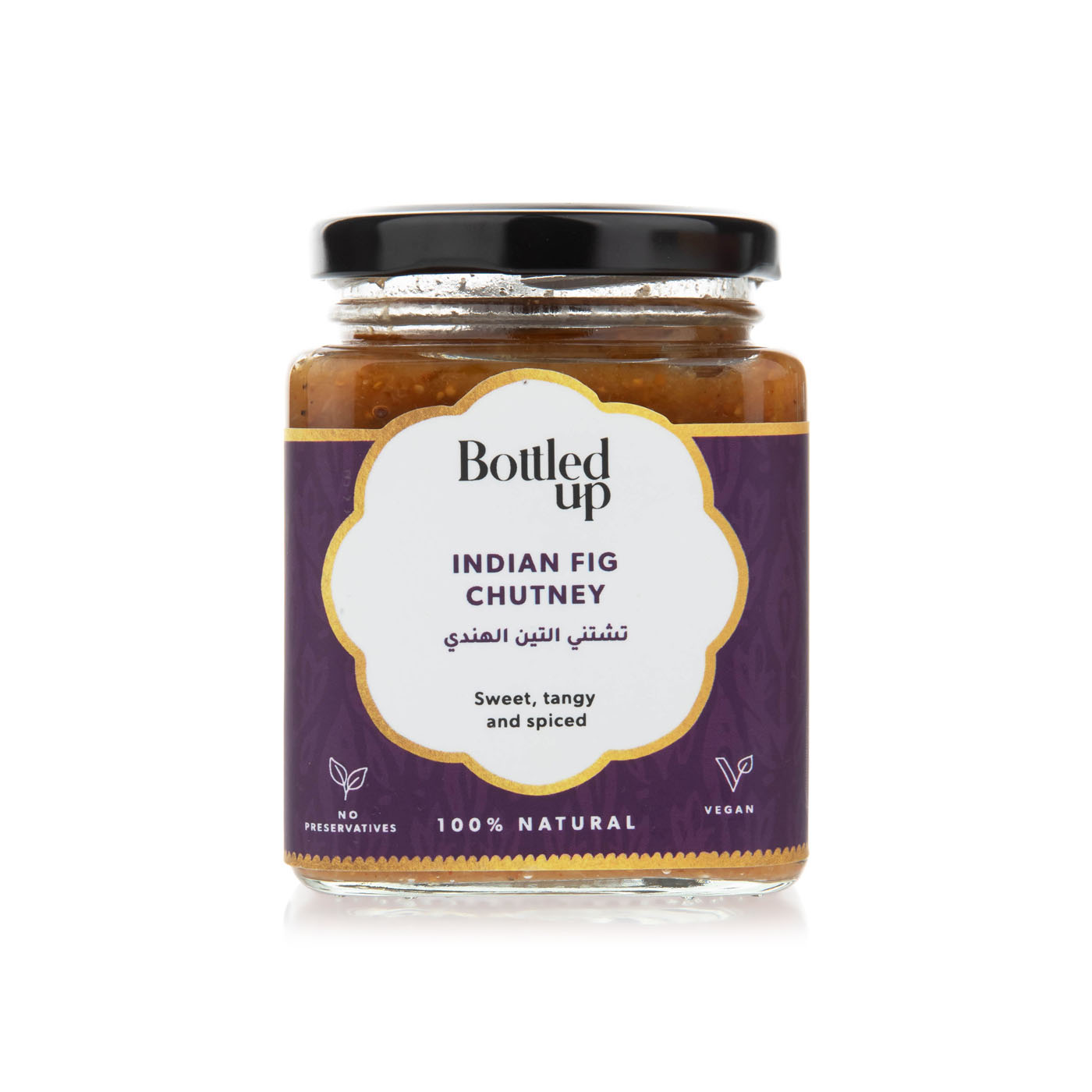 Bottled Up Indian Fig Chutney 300g - Spinneys UAE