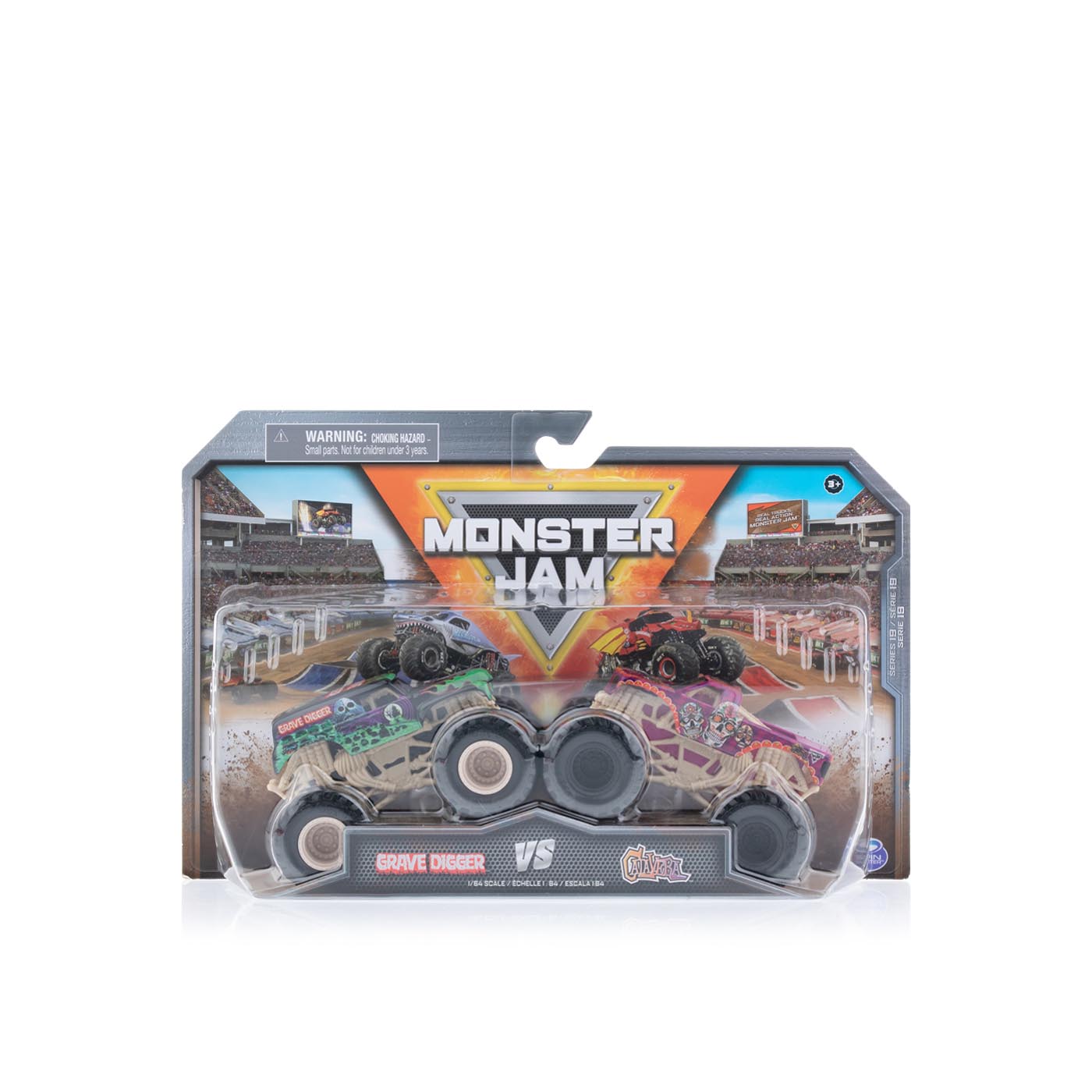 Spin Master Monster Jam Diecast 1:64 Scale Trucks 2 Pack - Spinneys ...