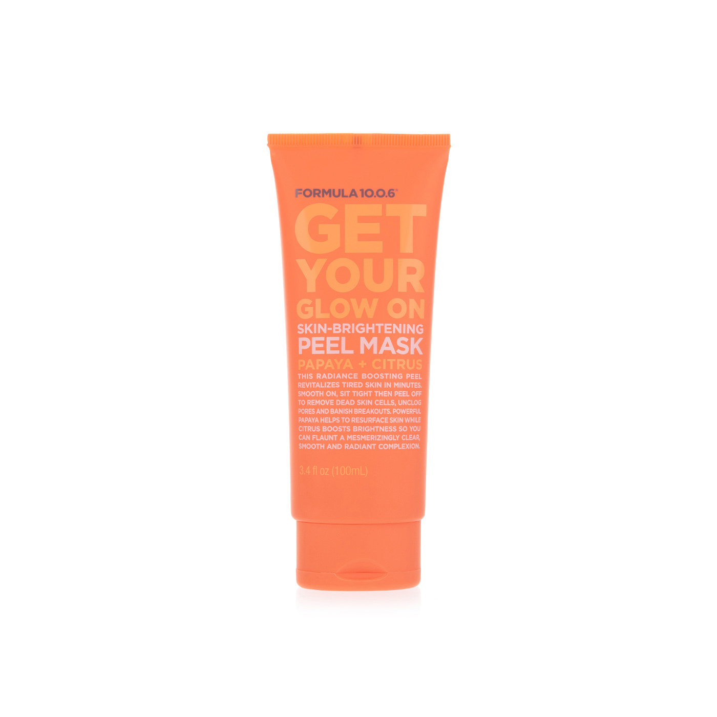 Formula 10.0.6 get your glow on skin-brightening peel mask papaya ...
