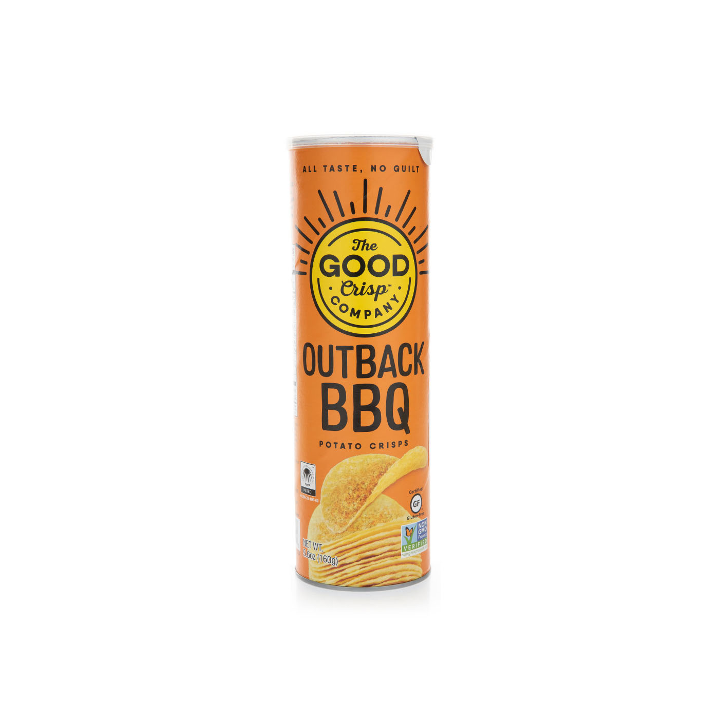 The Good Crisp Company Outback BBQ Crisps 160g - Spinneys UAE
