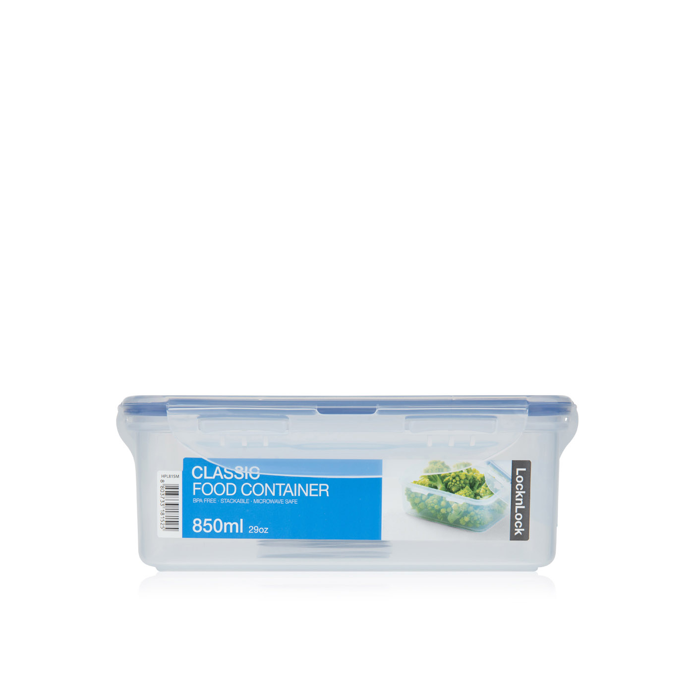 Lock & Lock Food Container Rectangular Hpl815m 850ml - Spinneys UAE