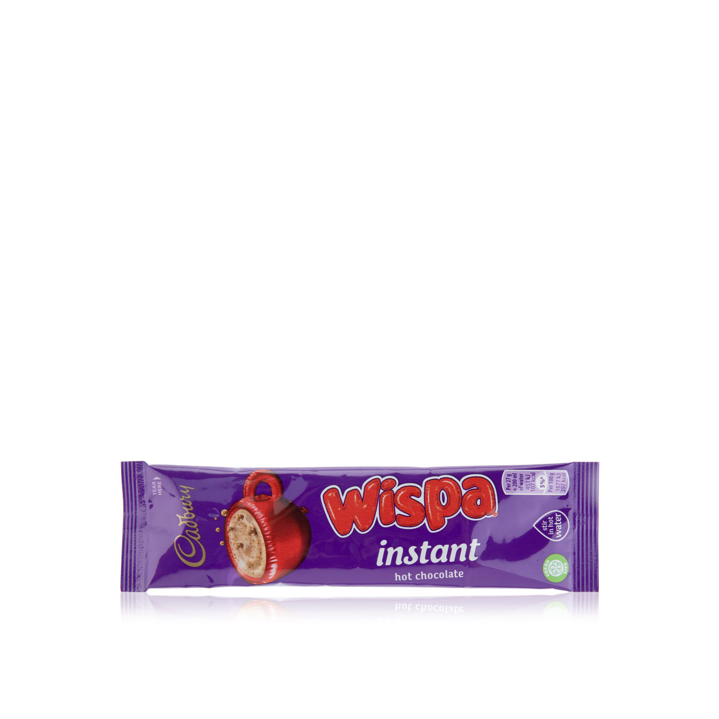 Cadbury Wispa Instant Hot Chocolate Sachet 27g - Spinneys UAE