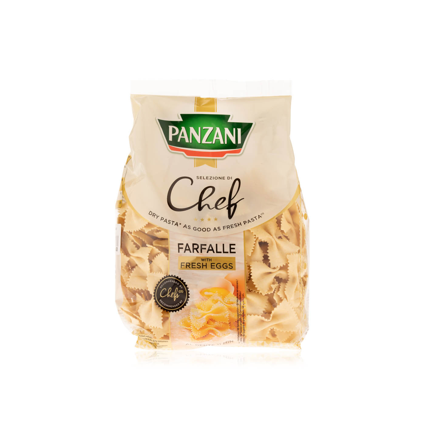 Panzani chefs selection farfalle pasta with fresh eggs - Spinneys UAE