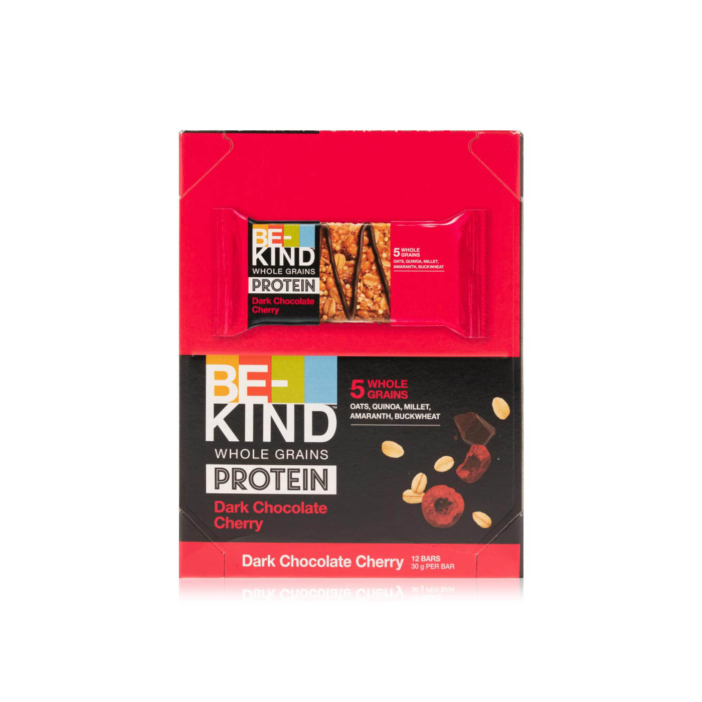 Be Kind Dark Chocolate Cherry and Cashew Protein Bar 30g - Spinneys UAE