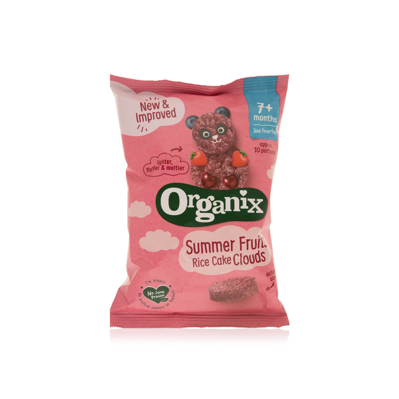 Organix Fruit Rice Cake Clouds 40g - Spinneys UAE