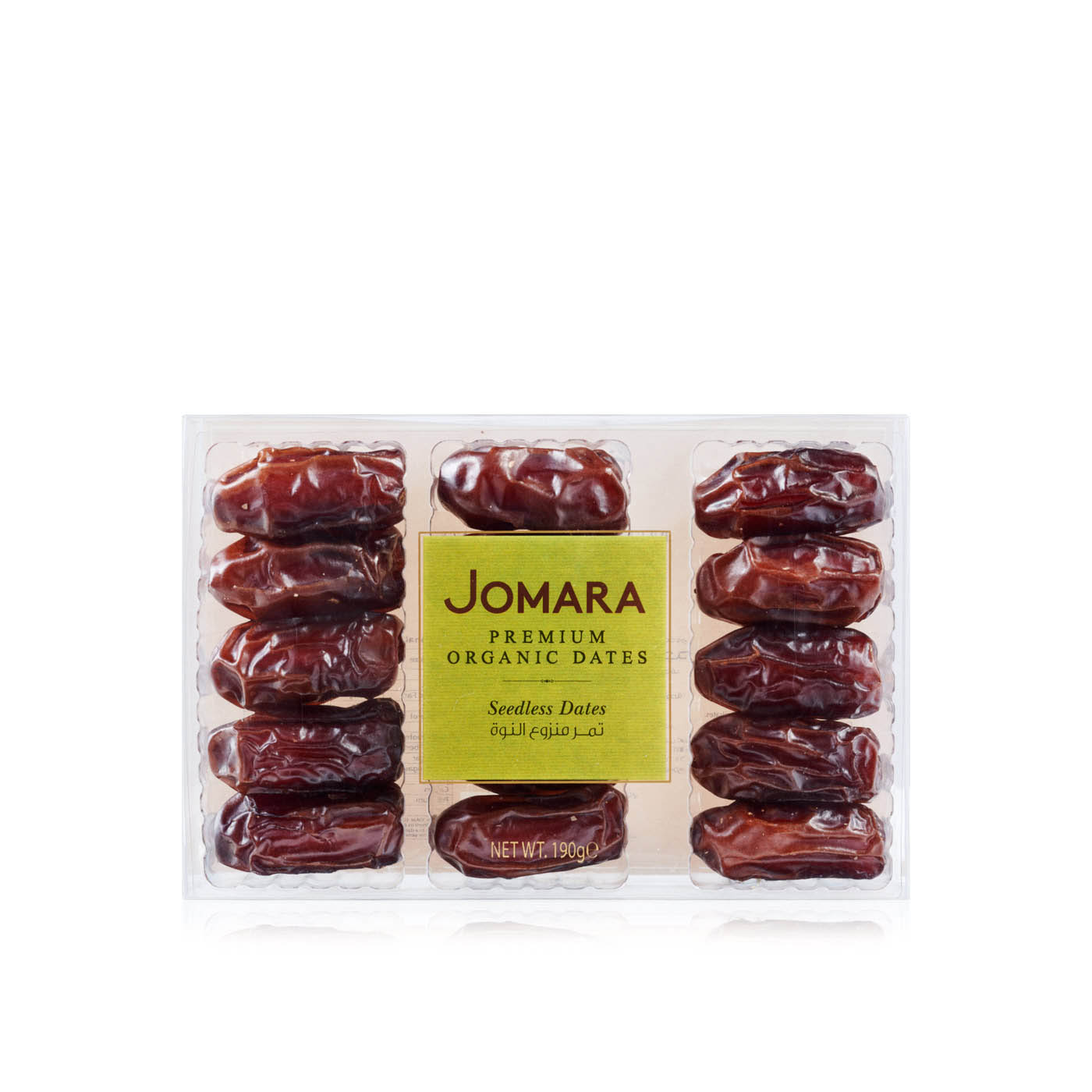 Jomara organic seedless dates 190g - Spinneys UAE