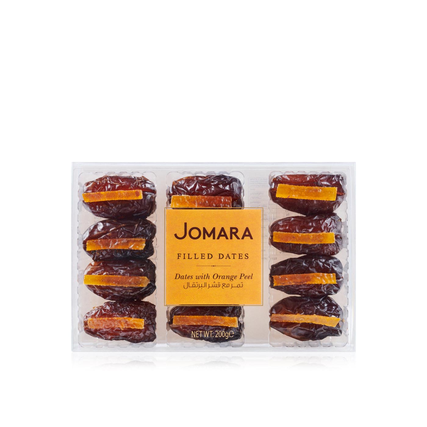 Jomara dates with orange peel 200g - Spinneys UAE