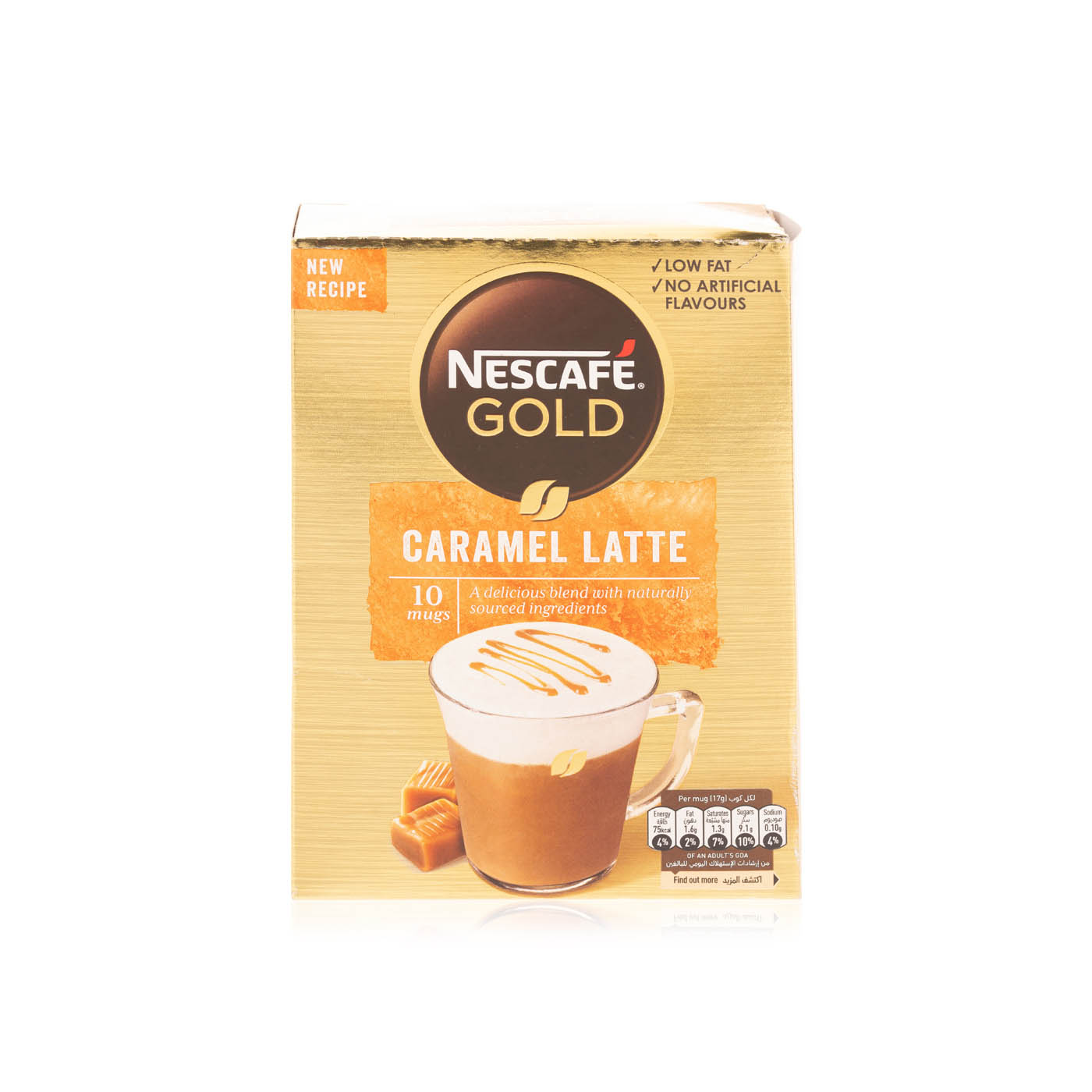 Nescafe Gold Caramel Latte 17g - Spinneys UAE