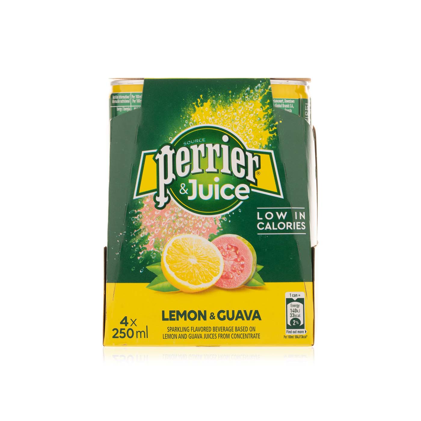 Perrier & Juice Lemon Guava Slim 250ml - Spinneys UAE