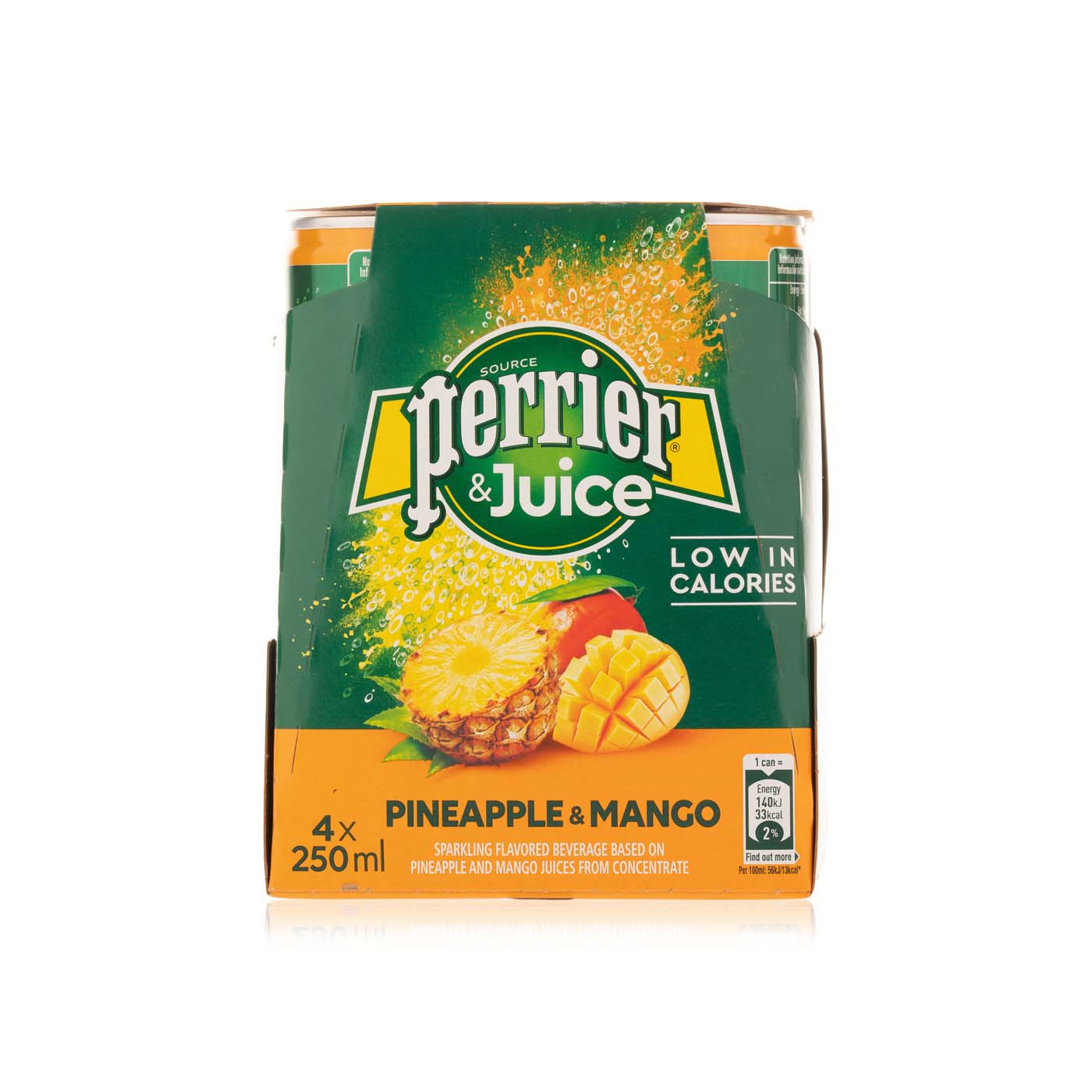 Perrier & Juice Pineapple & Mango 250ml - Spinneys UAE
