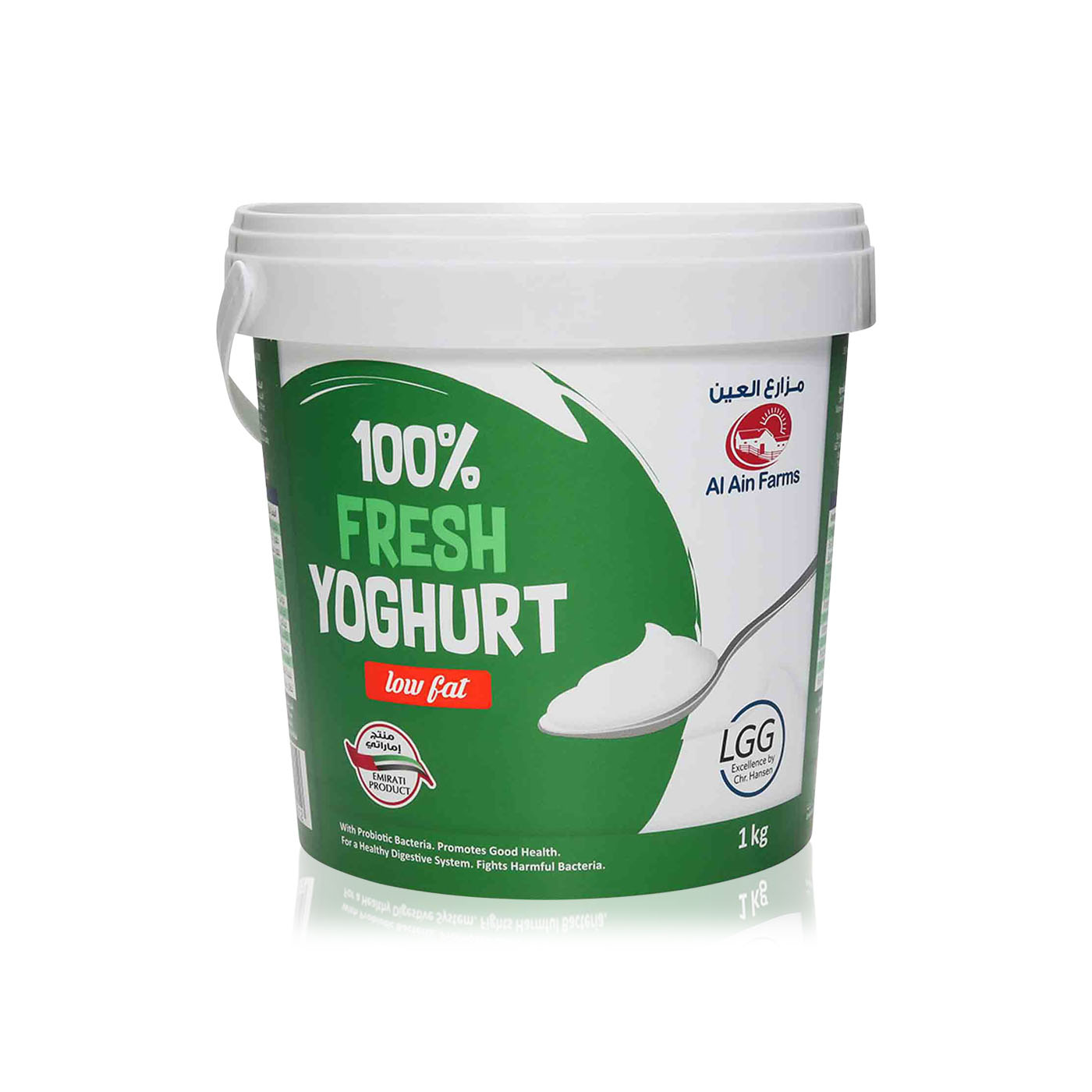 Al Ain Farms Fresh Low-Fat Yoghurt 1kg - Spinneys UAE