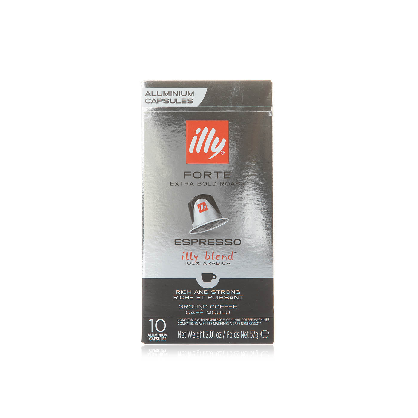 Illy Espresso Forte Capsules 57g - Spinneys United Arab Emirates
