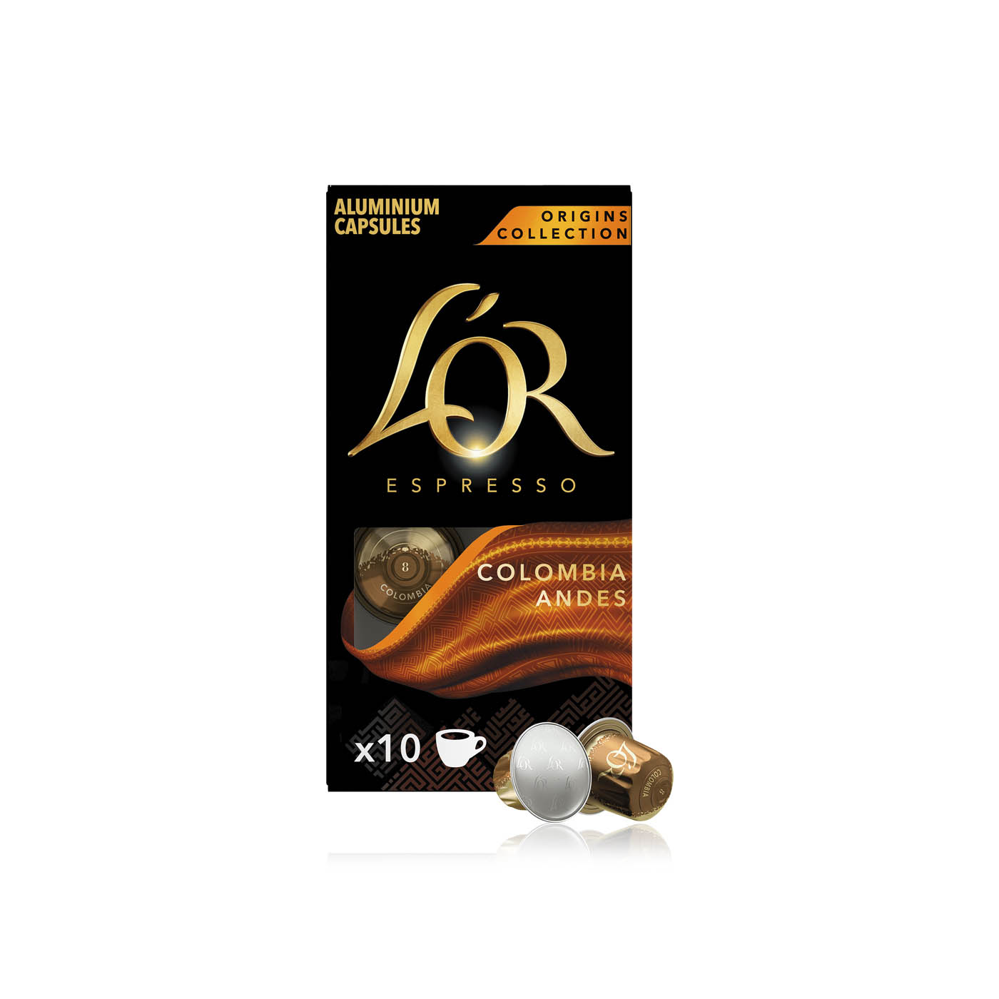 L'or Espresso Capsules Colombia 10 Pack 52g - Spinneys United Arab Emirates