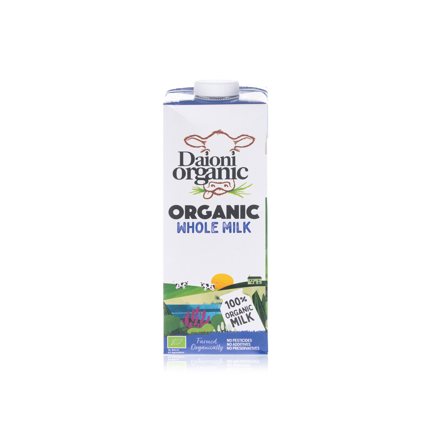 Daioni Organic Long Life Whole Milk 1 litre - Spinneys UAE