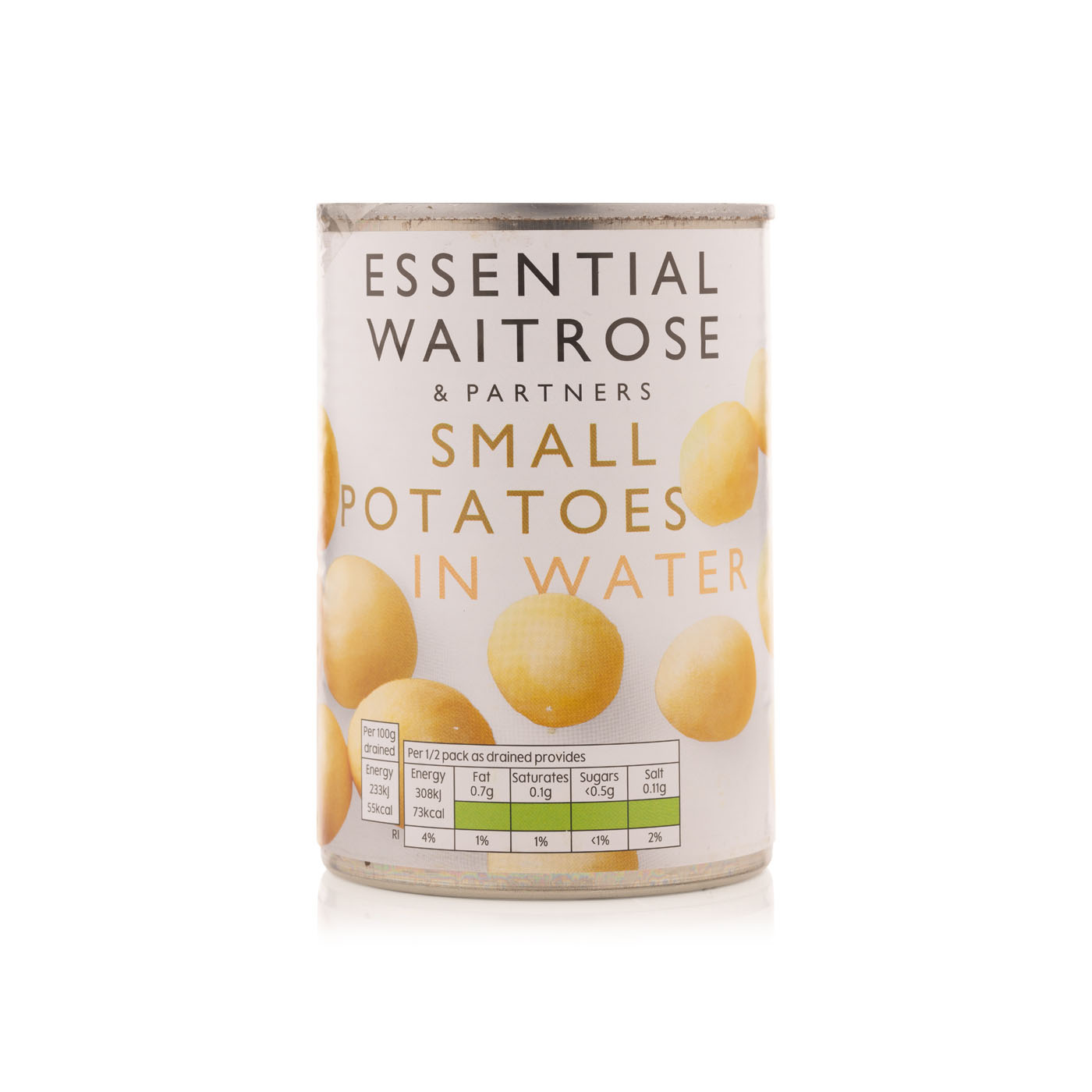 Waitrose Essential Small Potatoes in Water 400g - Spinneys UAE