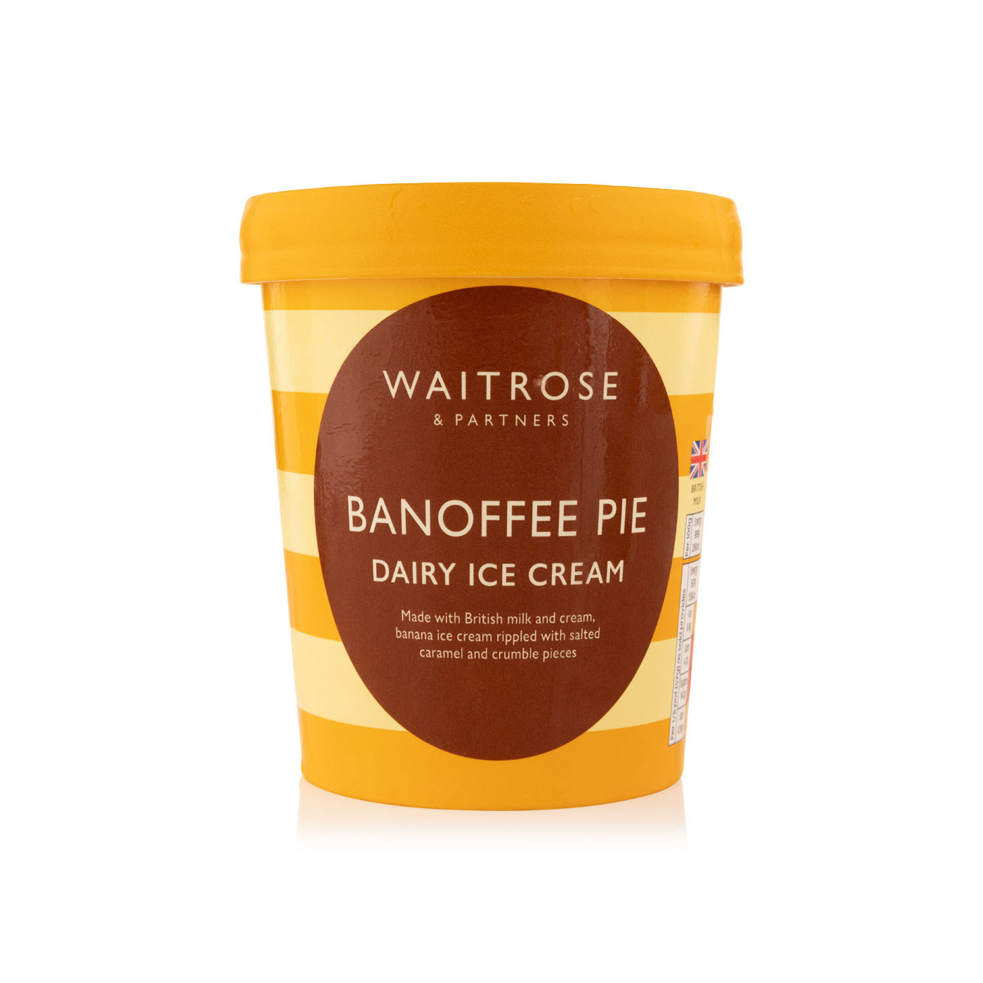 Waitrose Frozen Banoffee Pie Ice Cream 500Ml - Spinneys UAE