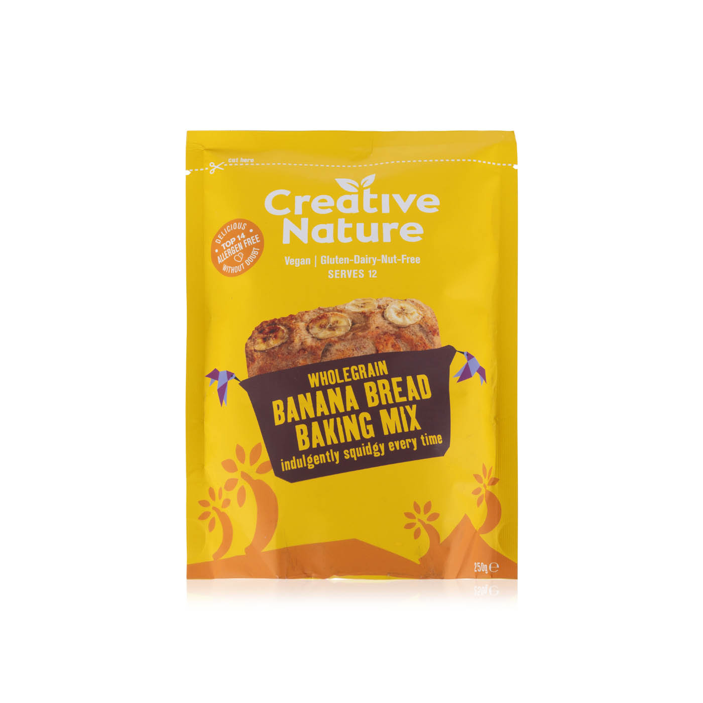 Creative Nature Wholegrain Banana Bread Baking Mix 250g - Spinneys UAE