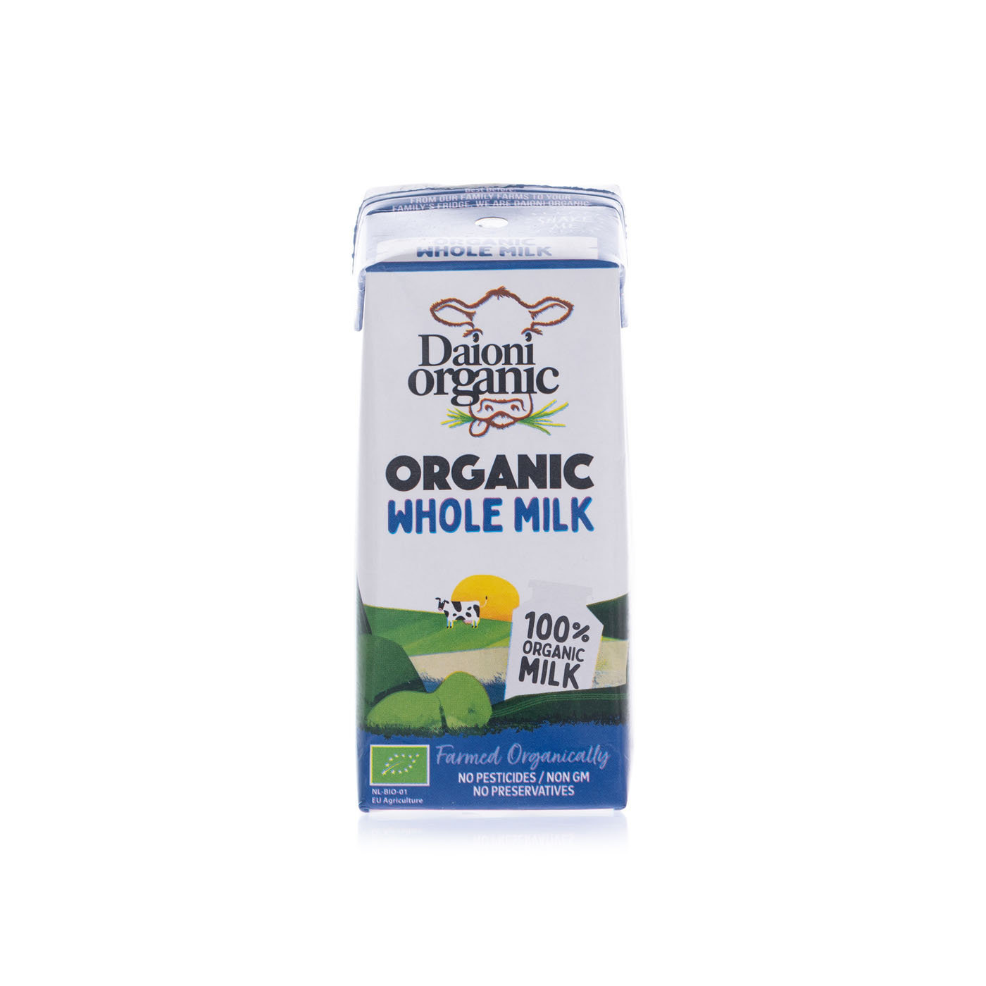 Daioni Organic Long Life Whole Milk 200ml - Spinneys UAE