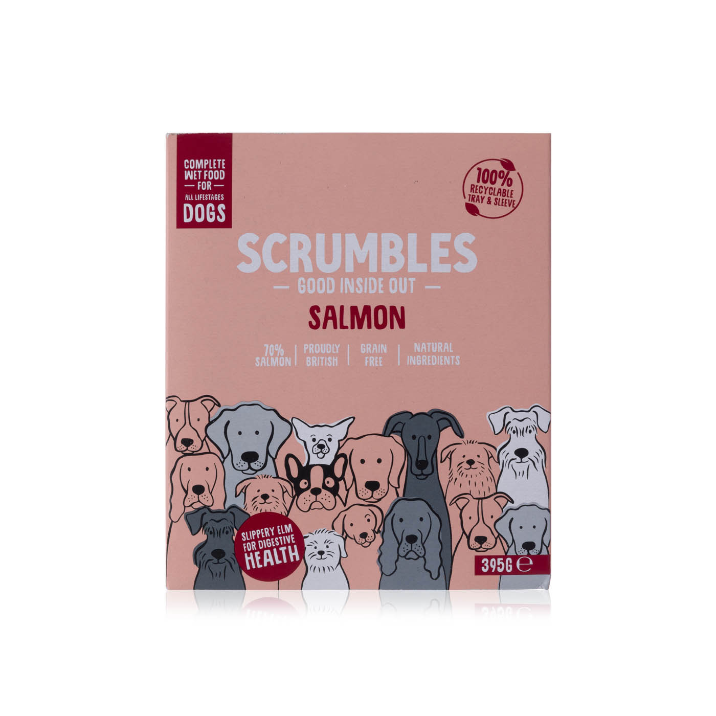 Scrumbles Wet Dog Food Salmon 395g - Spinneys UAE