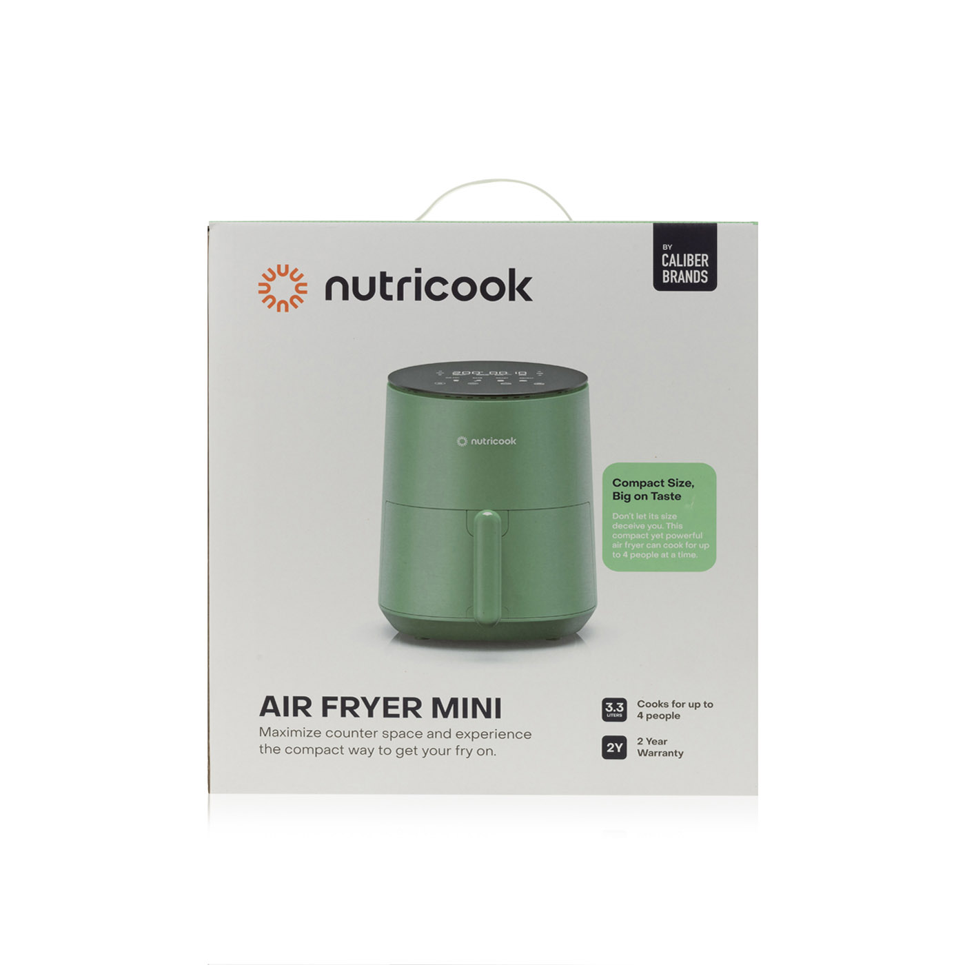 Nutricook Air Fryer Mini Green V2 3.3 litre - Spinneys UAE