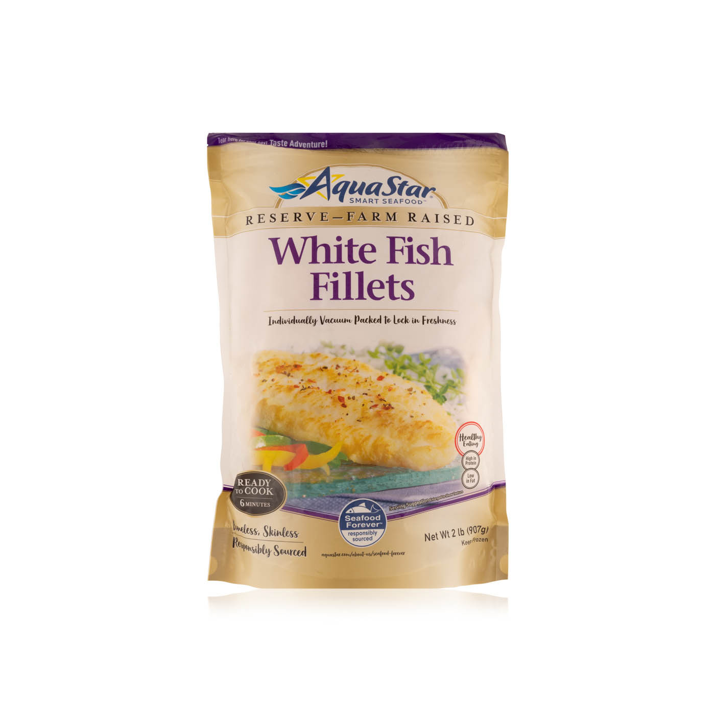 Aqua Star white fish fillets 907g - Spinneys UAE