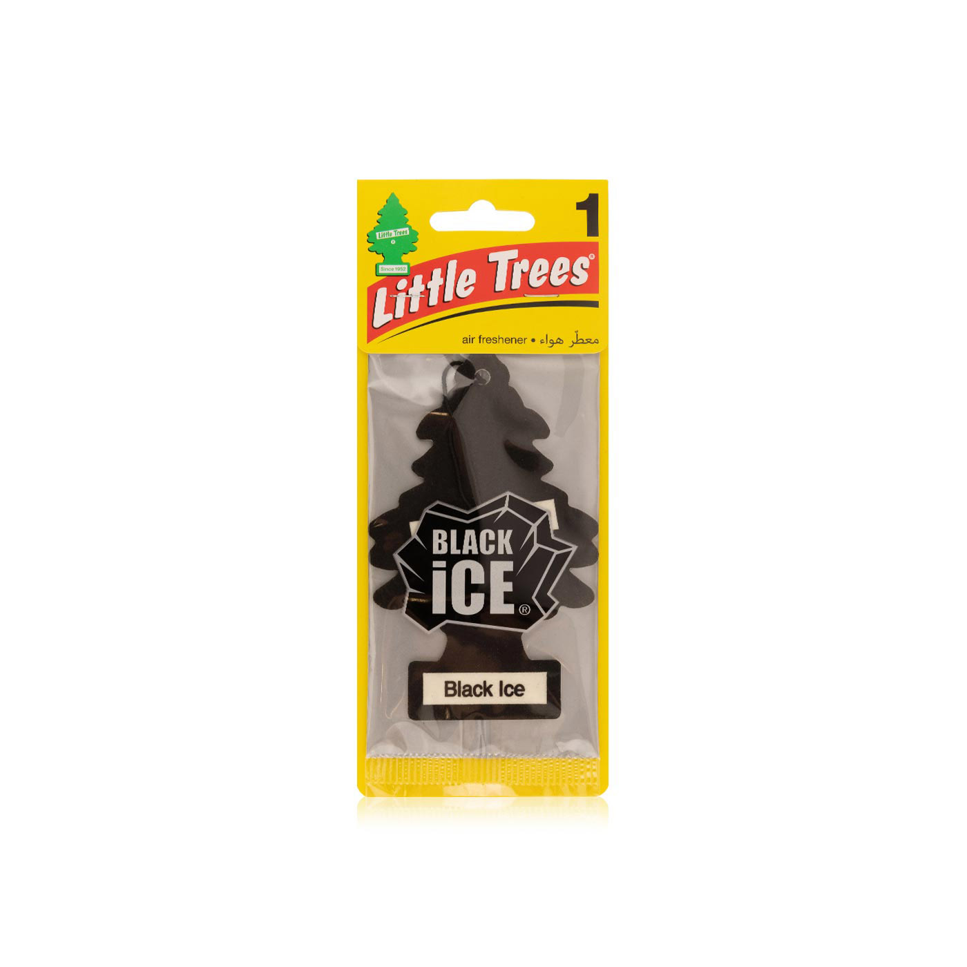 Little Trees Paper Car Air Freshener Tree Black Ice - Spinneys UAE