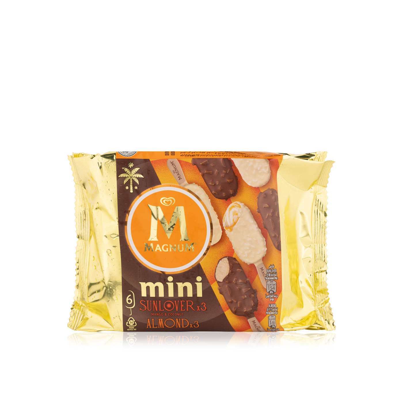 Magnum Mini 6 Pack Sunlover And Almond - Spinneys United Arab Emirates