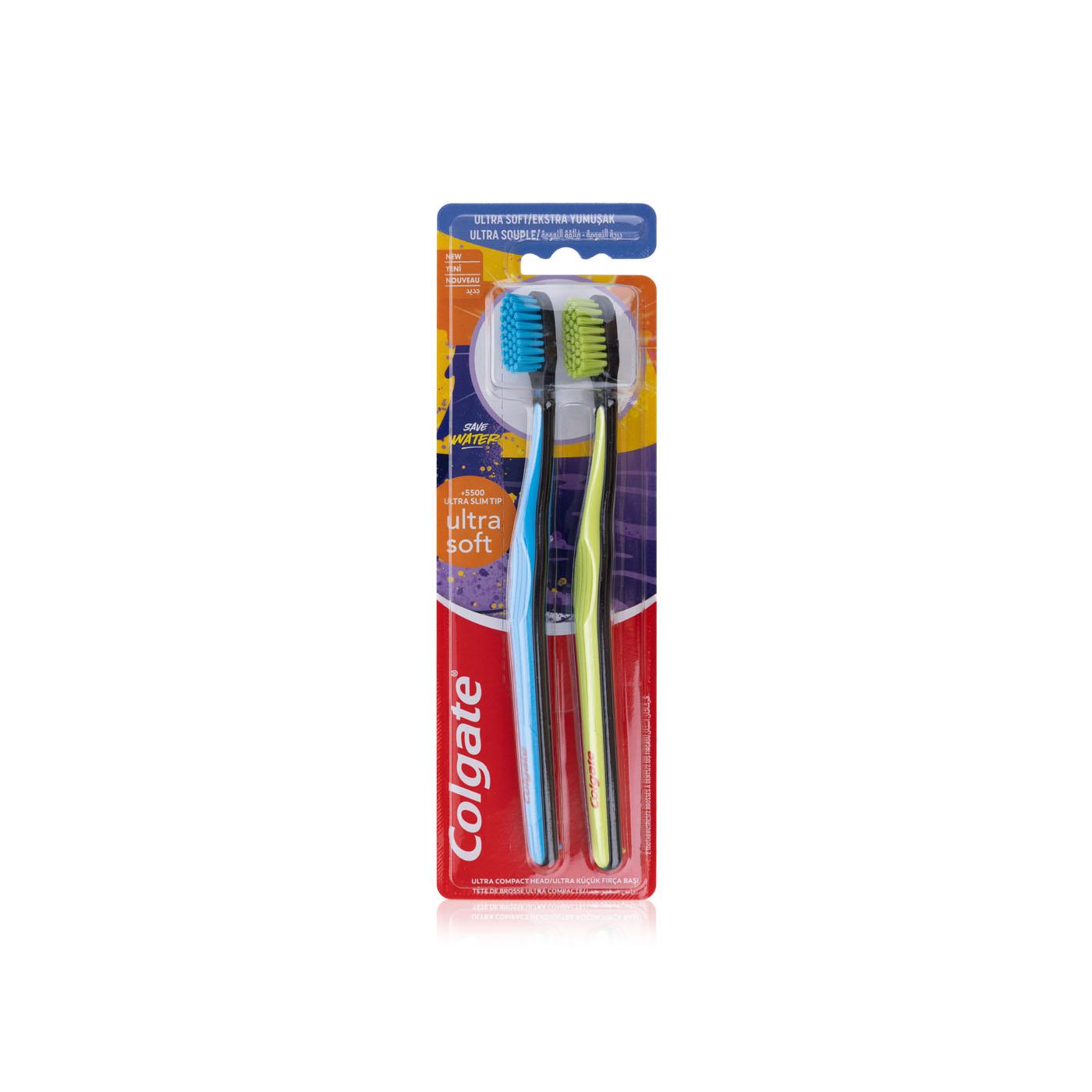 Colgate ultra soft toothbrush 2 pack - Spinneys UAE