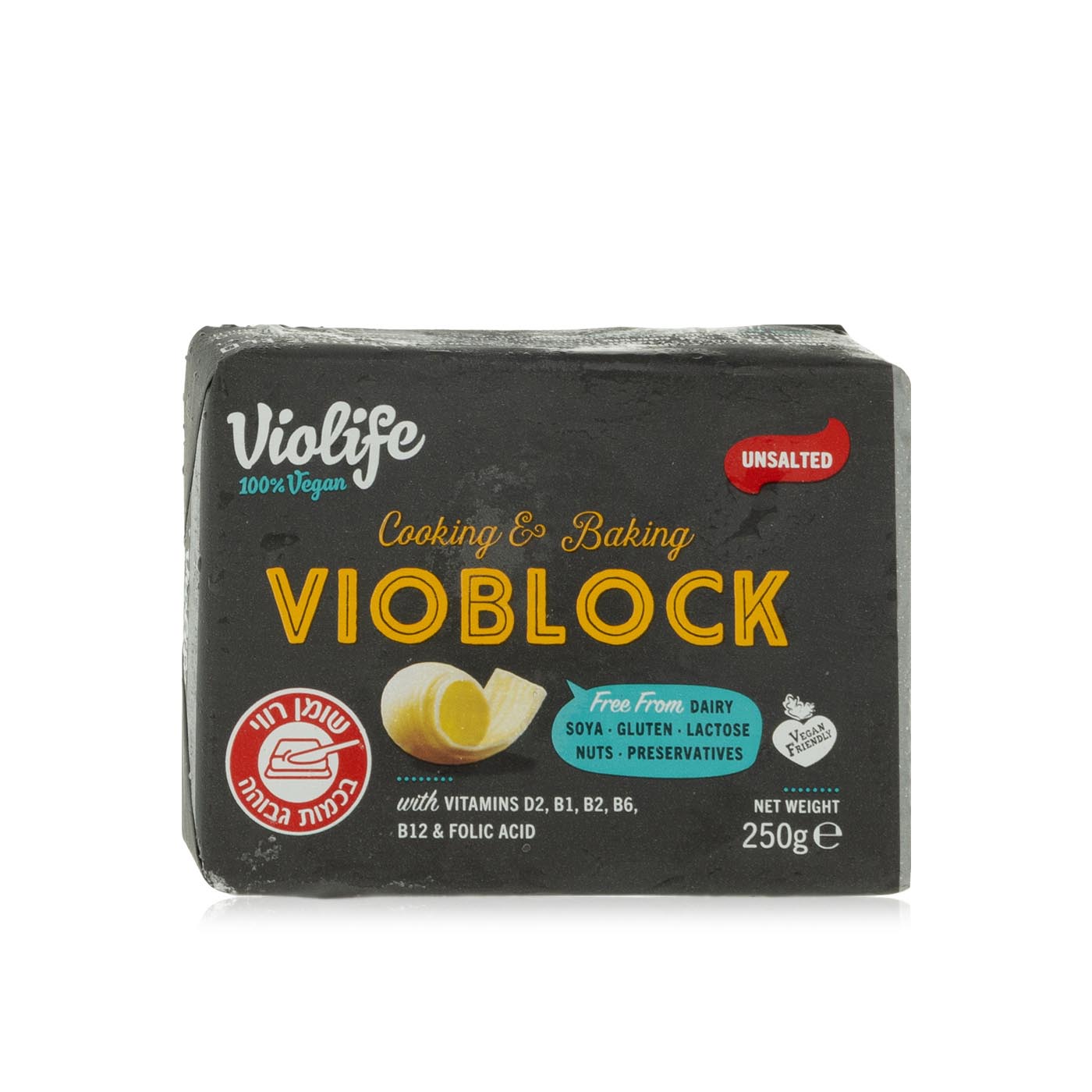 Violife Frozen Vioblock Salted Vegan Butter Alternative 250G - Spinneys UAE