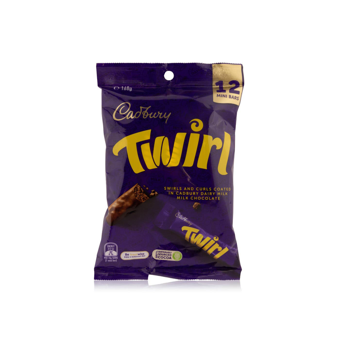 Cadbury Twirl Bars Sharepack x 12 - Spinneys UAE