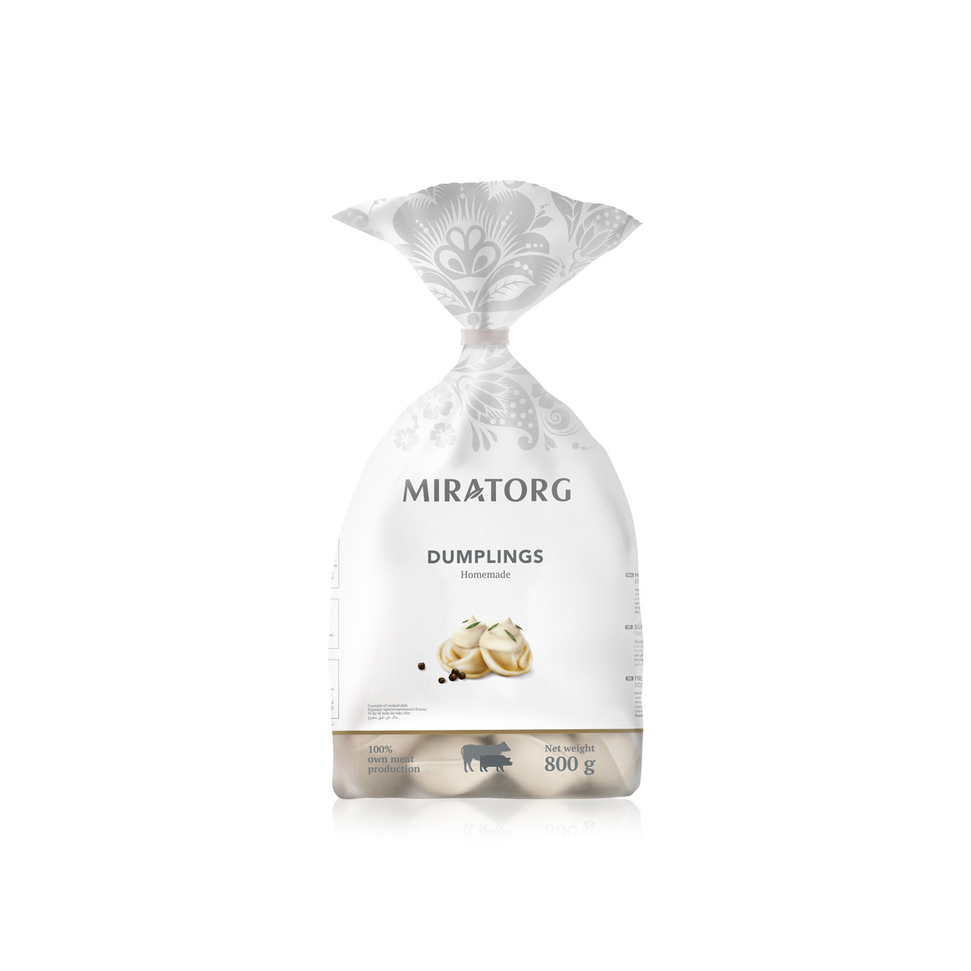 Miratorg Frozen Beef And Pork Dumplings 800G - Spinneys UAE