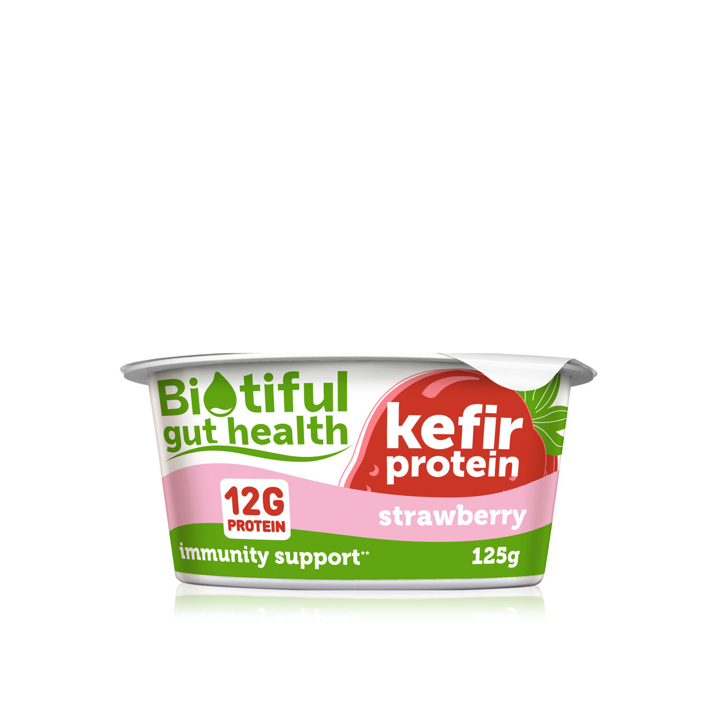 Biotiful Kefir Protein Strawberry 125g - Spinneys United Arab Emirates