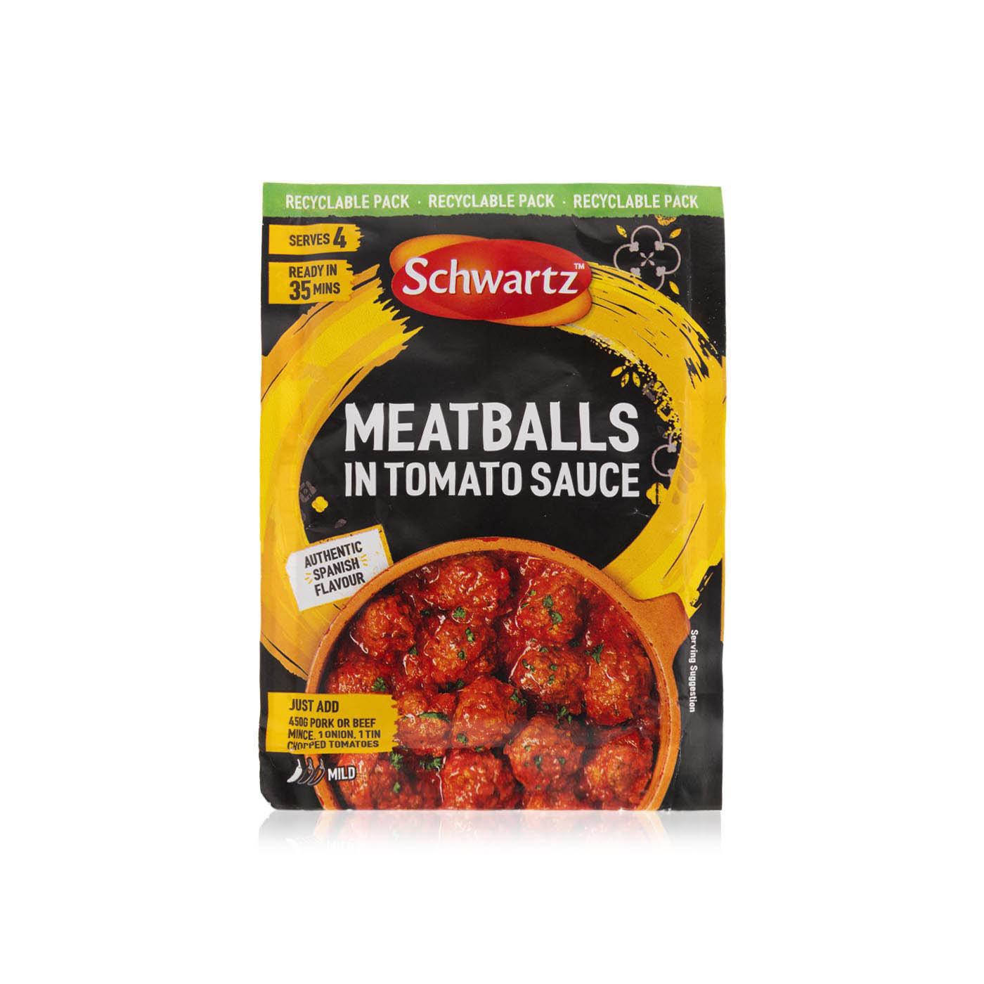 Schwartz Meatballs in Tomato Sauce Mix 30g - Spinneys United Arab Emirates