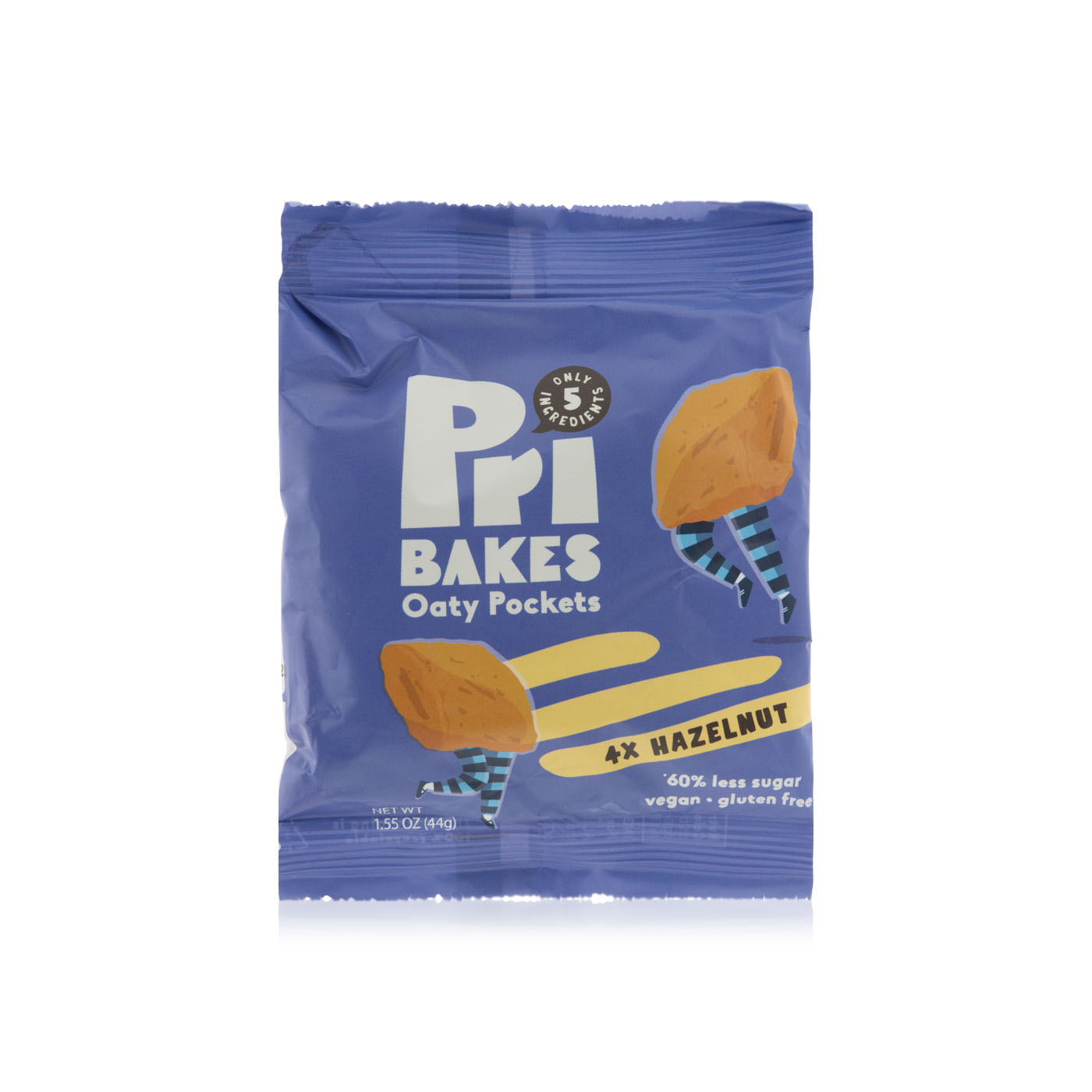 Pri Bakes oaty pockets hazelnut 44g - Spinneys UAE