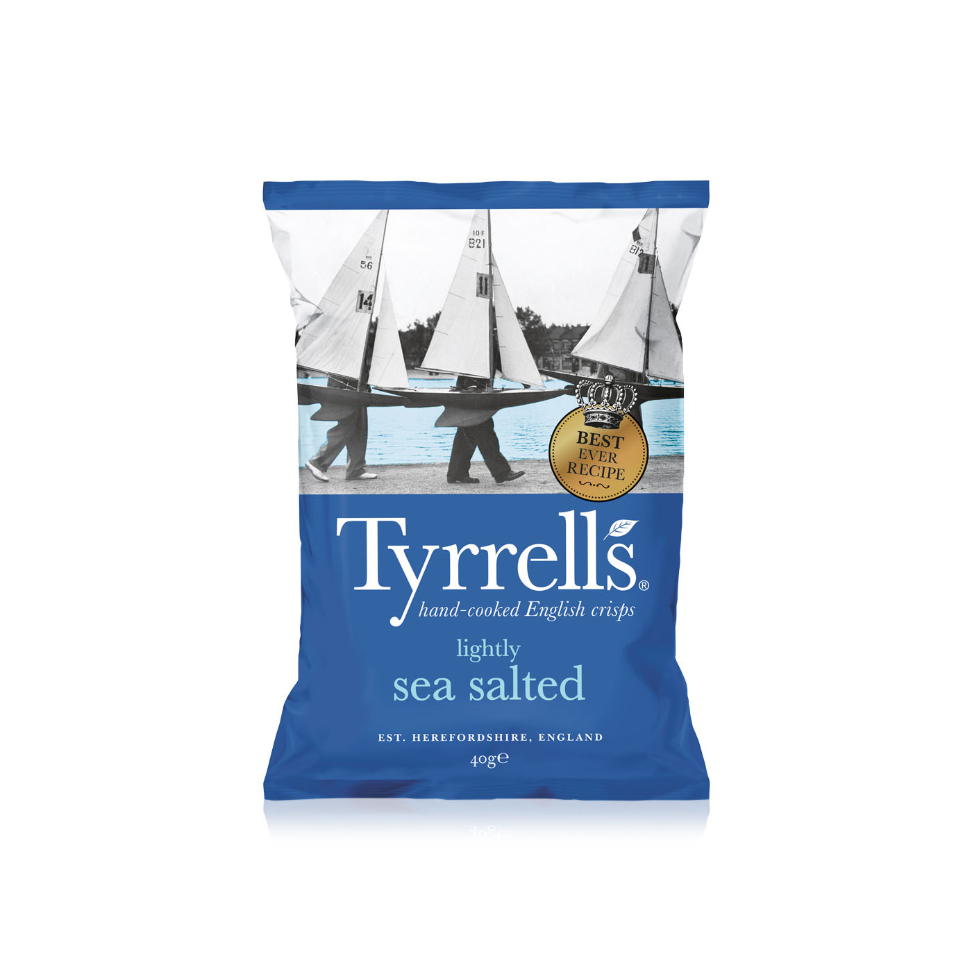 Tyrrells Lightly Sea-Salted Crisps 40g - Spinneys UAE