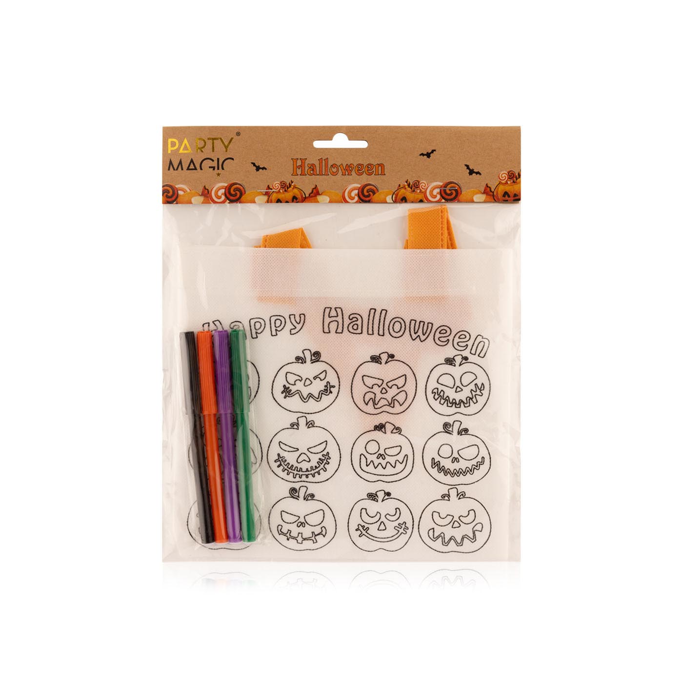 Party Magic Halloween DIY pumpkin bag painting kit - Spinneys UAE