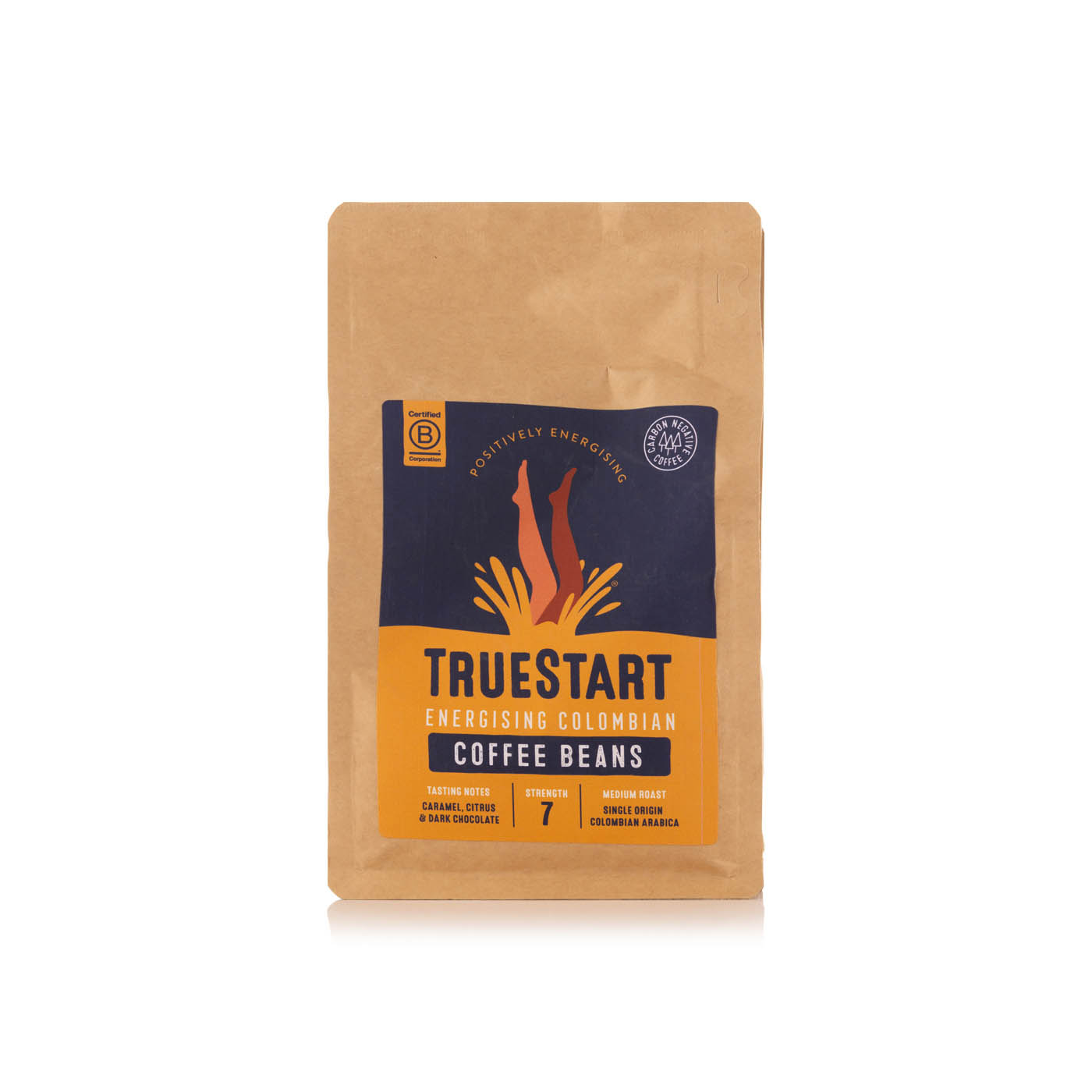 Truestart Energising Colombian Coffee Beans 200g - Spinneys UAE