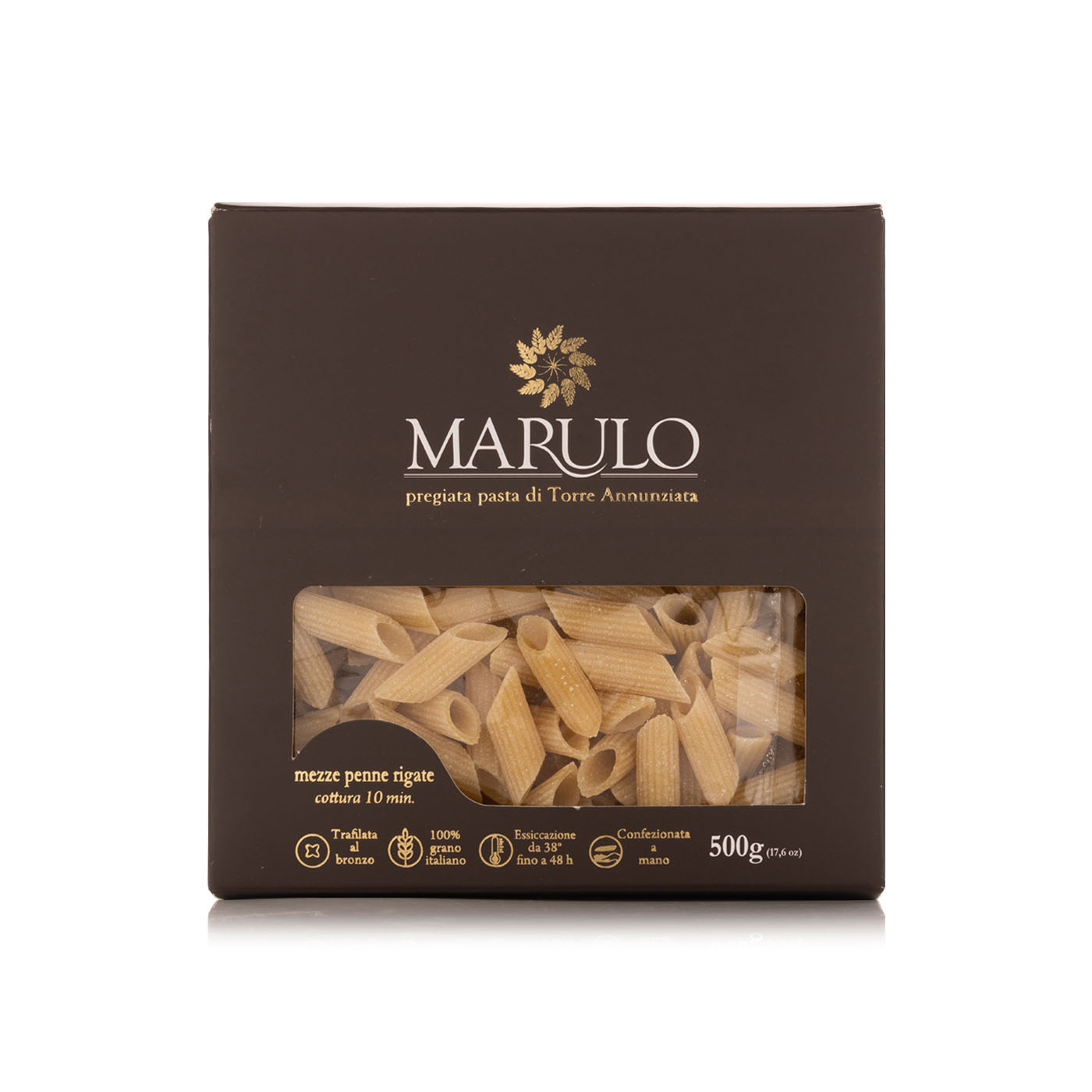 Marulo Mezze Penne Rigate Pasta 500g - Spinneys UAE