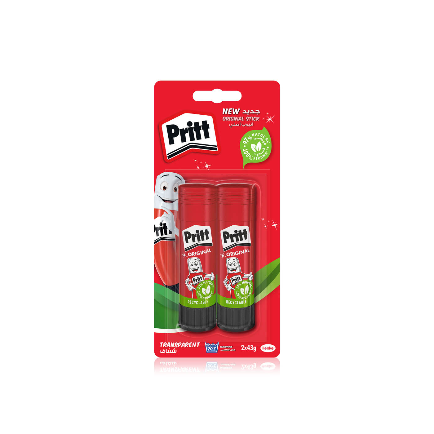 Pritt Original glue sticks 2x43g - Spinneys UAE