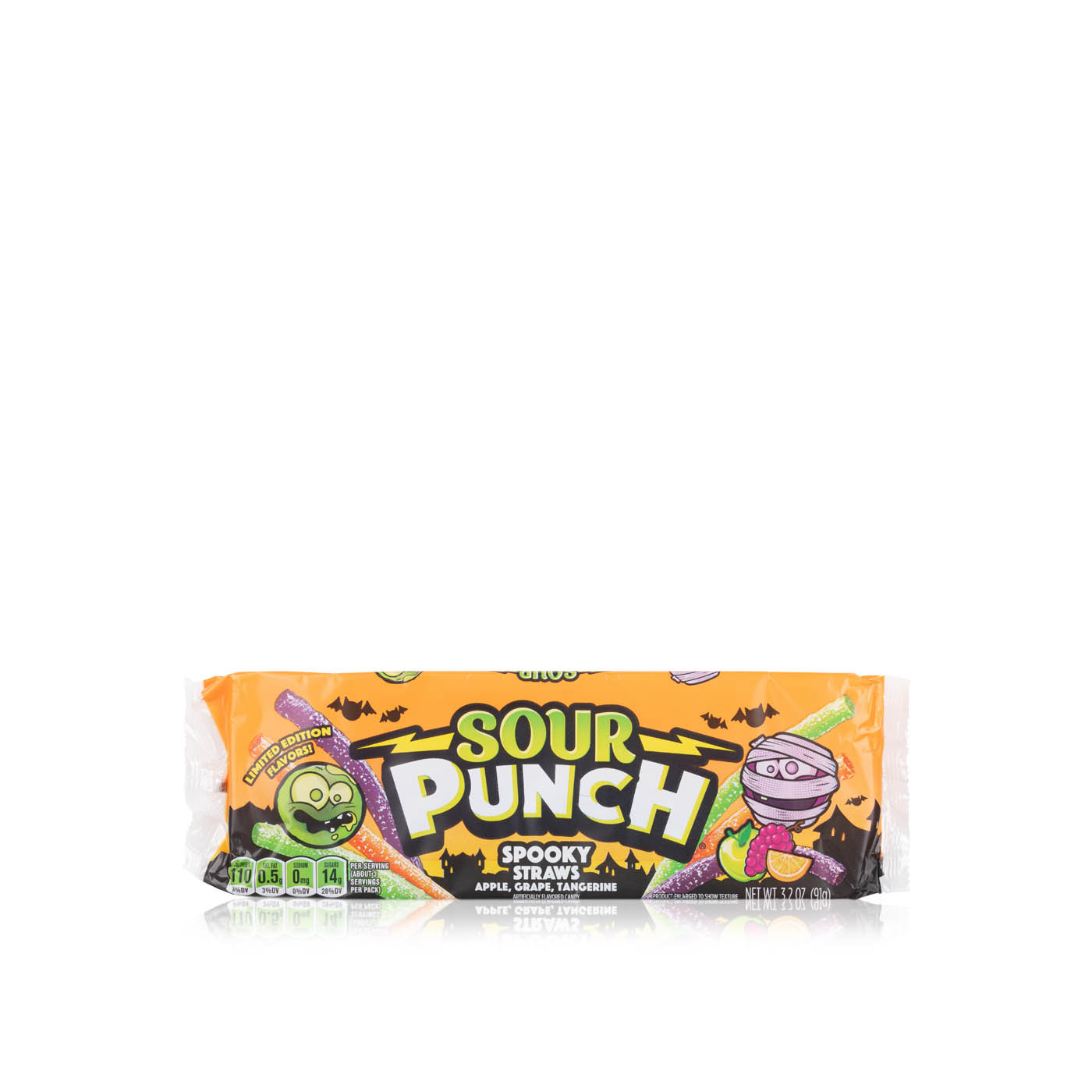 Sour Punch Spooky Straws 91g - Spinneys UAE