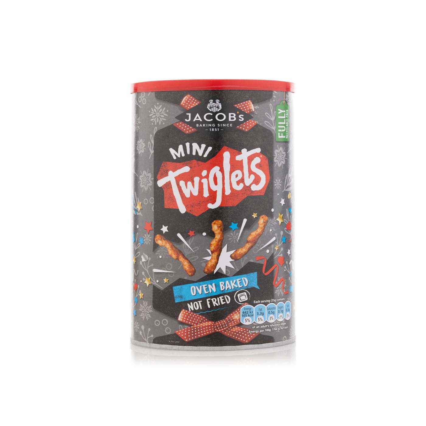 Jacob's Twiglets Christmas Caddy 200g - Spinneys UAE