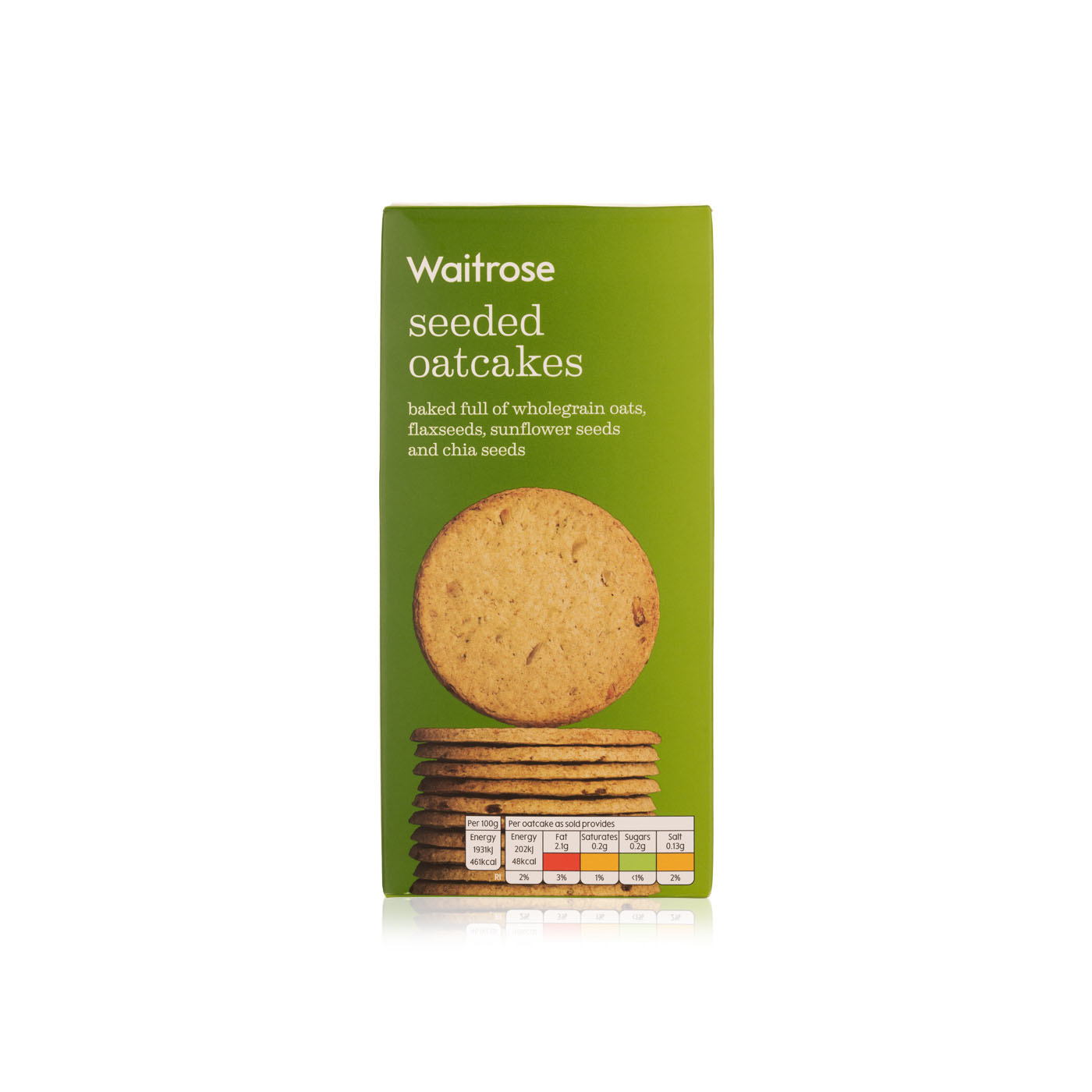 Waitrose seeded oatcakes 250g - Spinneys UAE