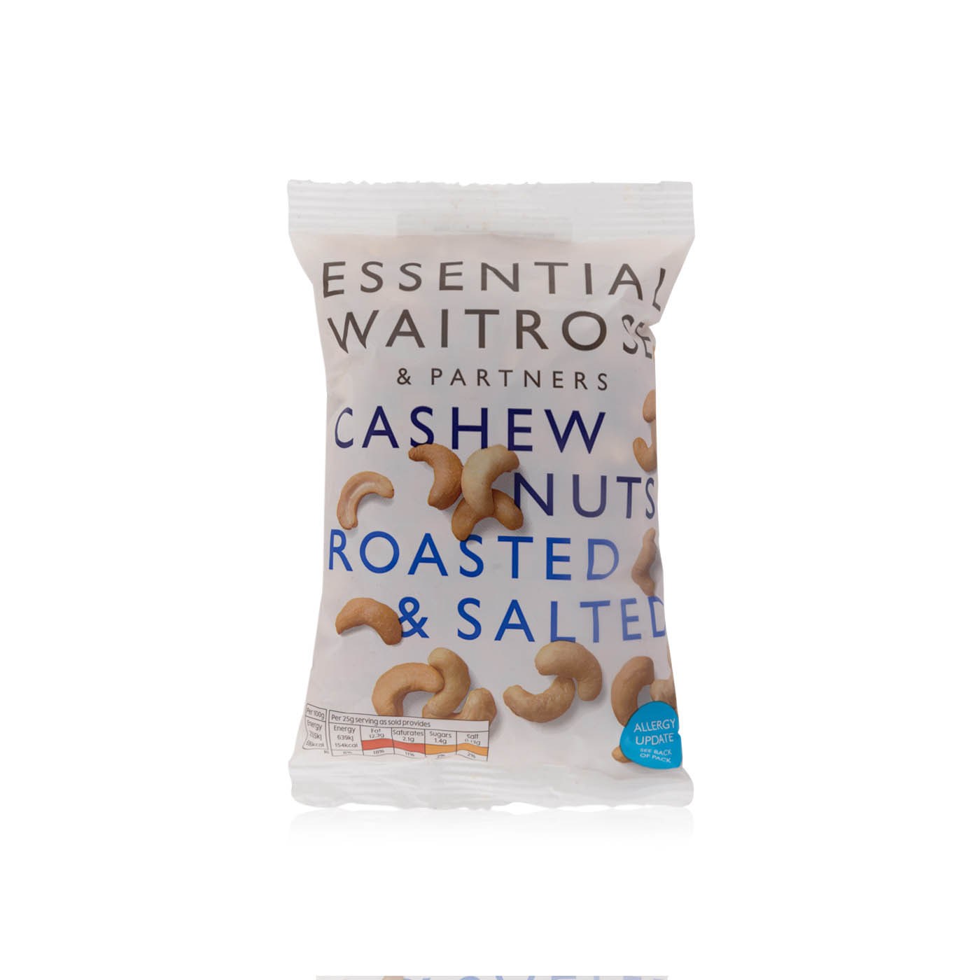 Waitrose Essential Roasted Salted Cashew Nuts 200g - Spinneys UAE
