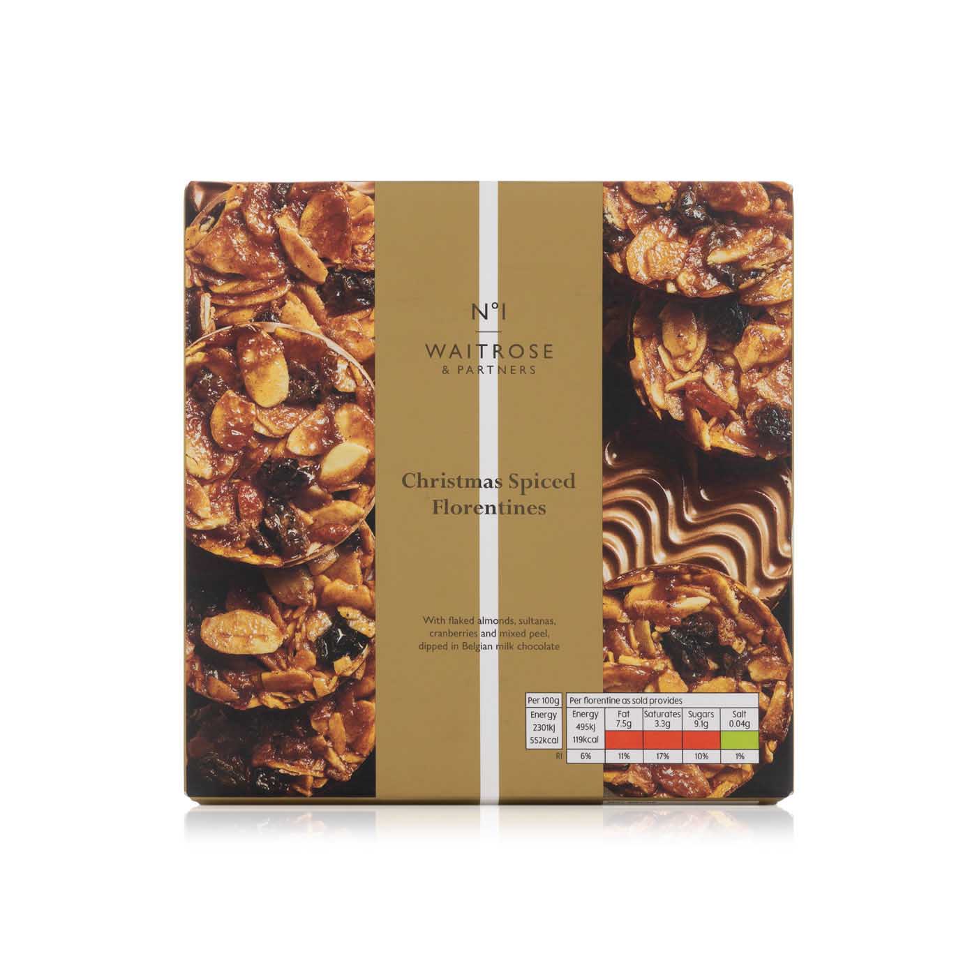 Waitrose No.1 Christmas Spiced Florentines 172g - Spinneys United Arab ...