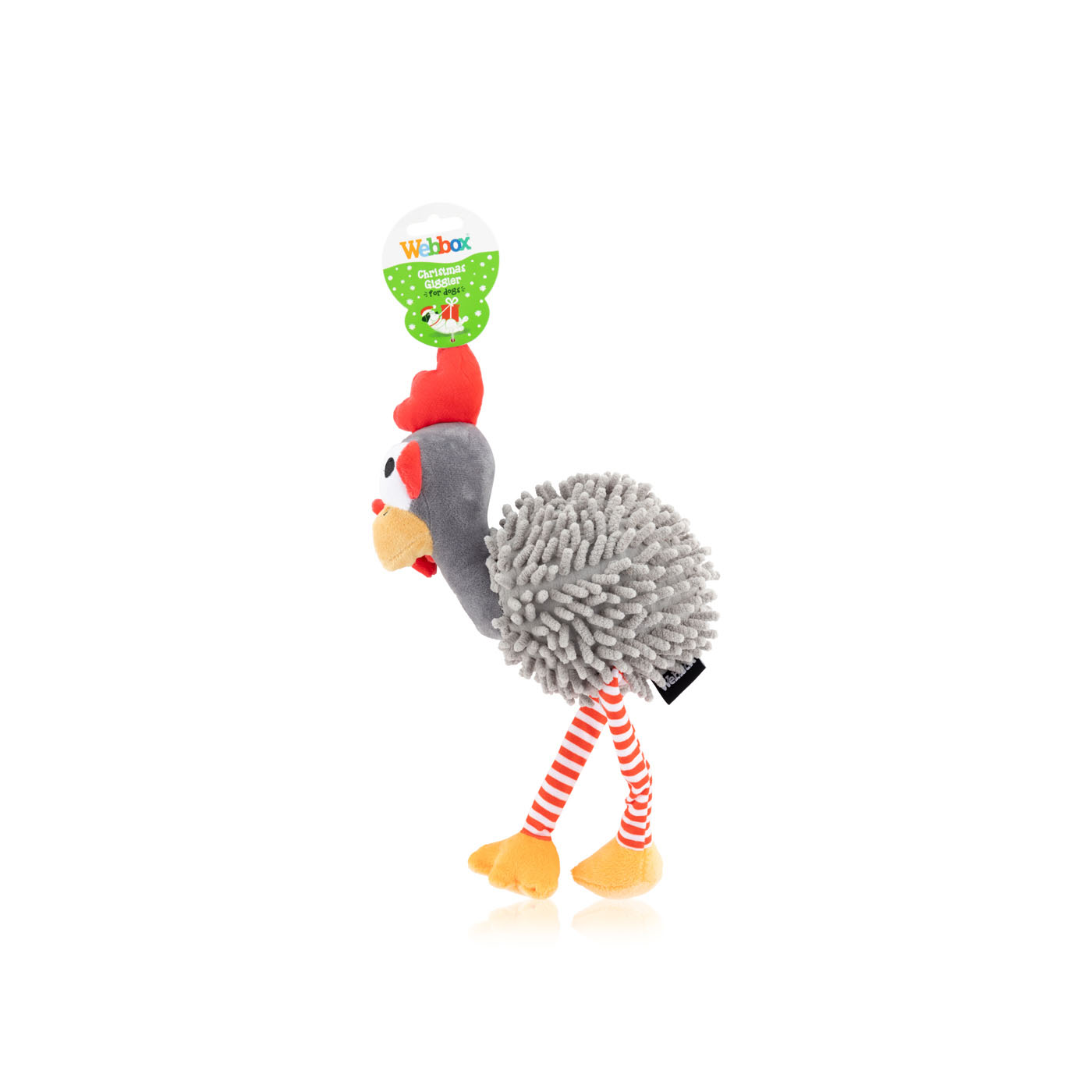 Webbox Festive Turkey Giggler Dog Toy 36cm - Spinneys UAE