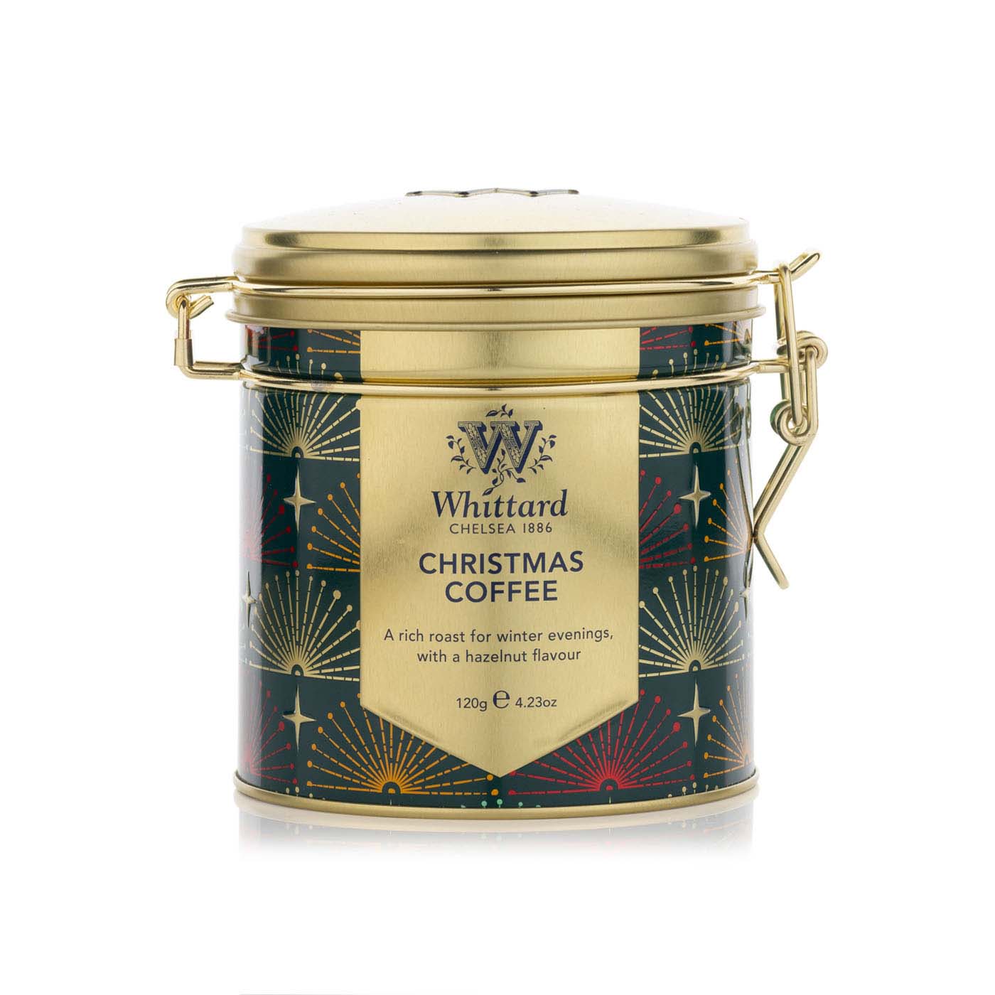 Whittard Christmas Coffee Clip Top Tin 120g - Spinneys United Arab Emirates